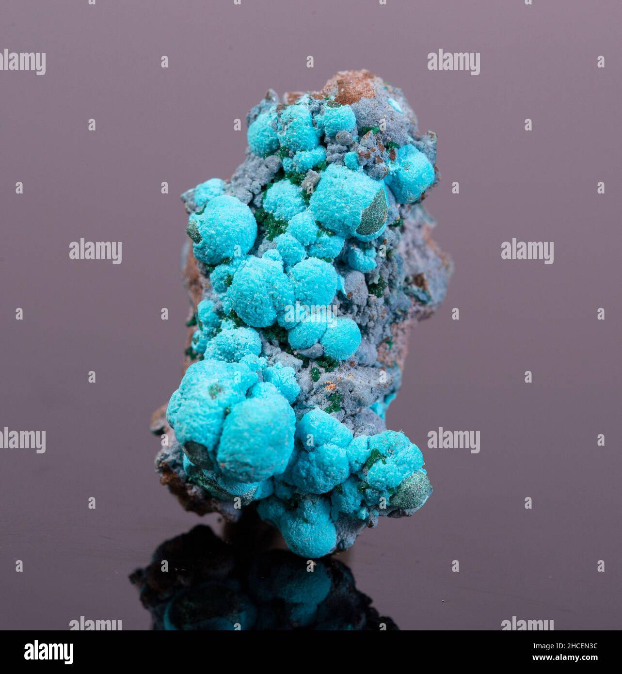 Chrysocolla, mineral specimen stone rock geology gem crystal Stock ...