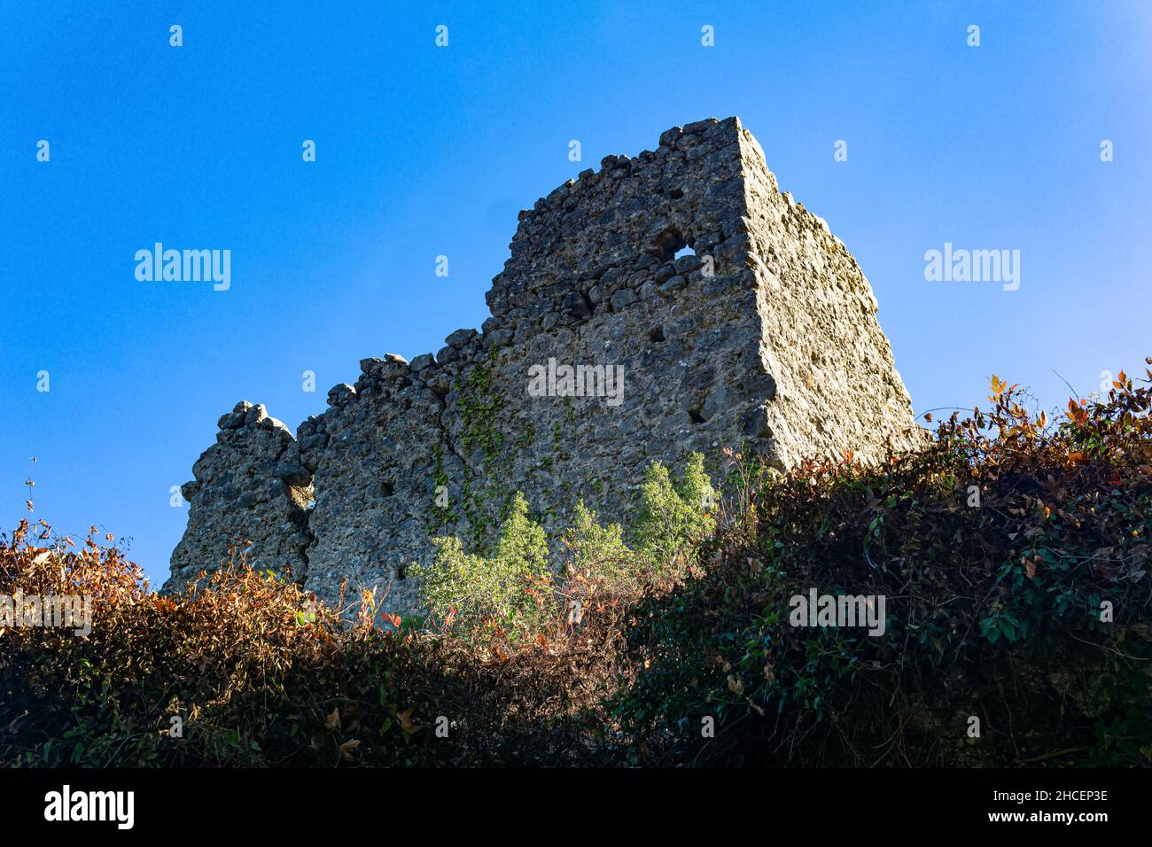 ruins of the antique castle Gedelme Kalesi in the Taurus mountains in Turkey Stock Photo - Alamy