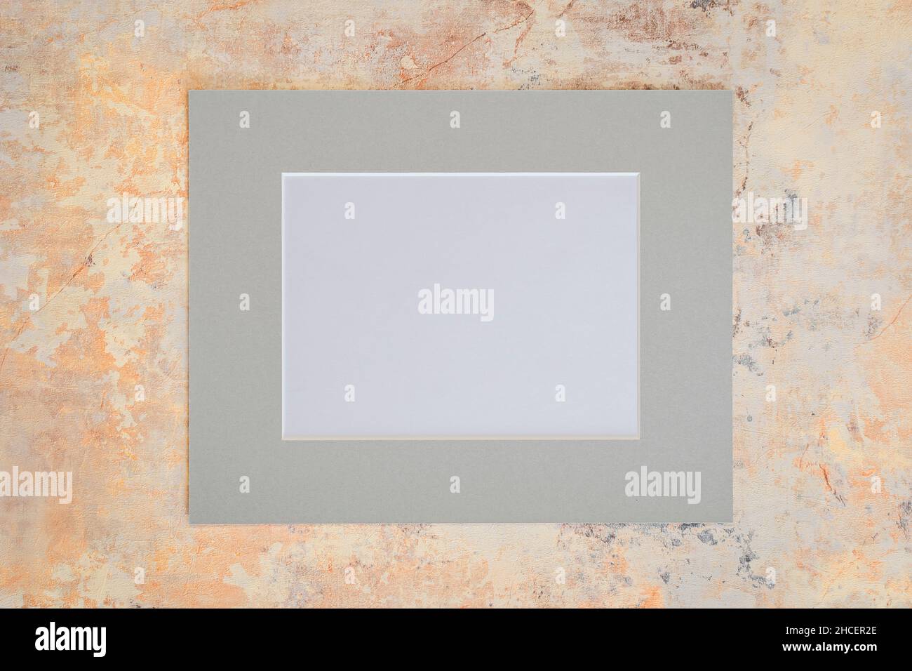 Photo frame with empty space. To write a message, invitation, wishes ...