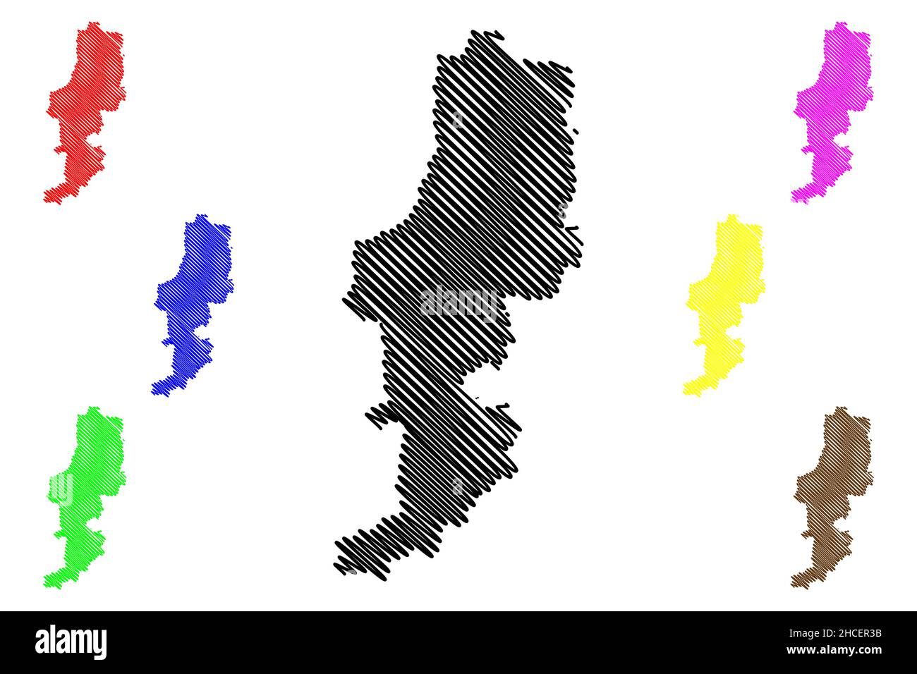 Rajnandgaon district (Chhattisgarh State, Durg division, Republic of ...