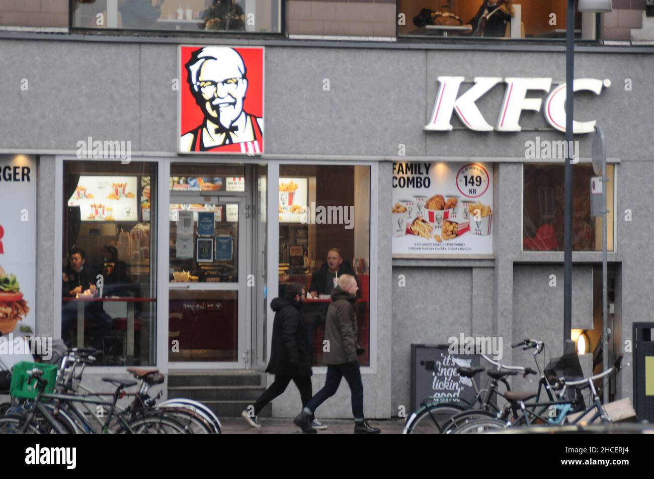 Copenhagen/Denmark./28 December 2021/ American fast food chain ...