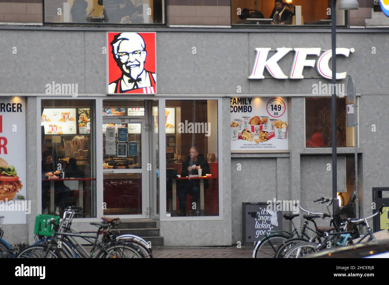 Copenhagen/Denmark./28 December 2021/ American fast food chain ...