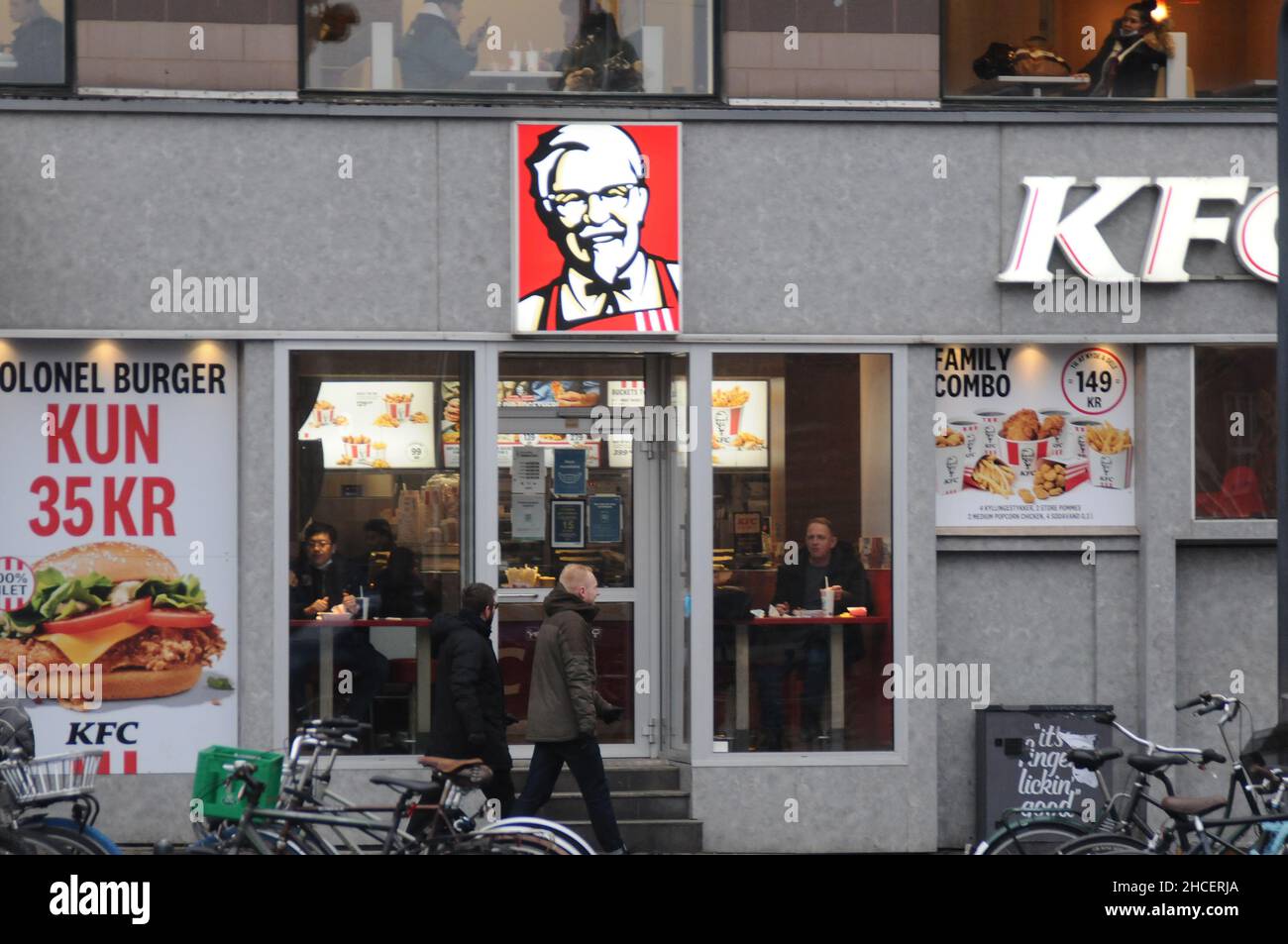 Copenhagen/Denmark./28 December 2021/ American fast food chain ...