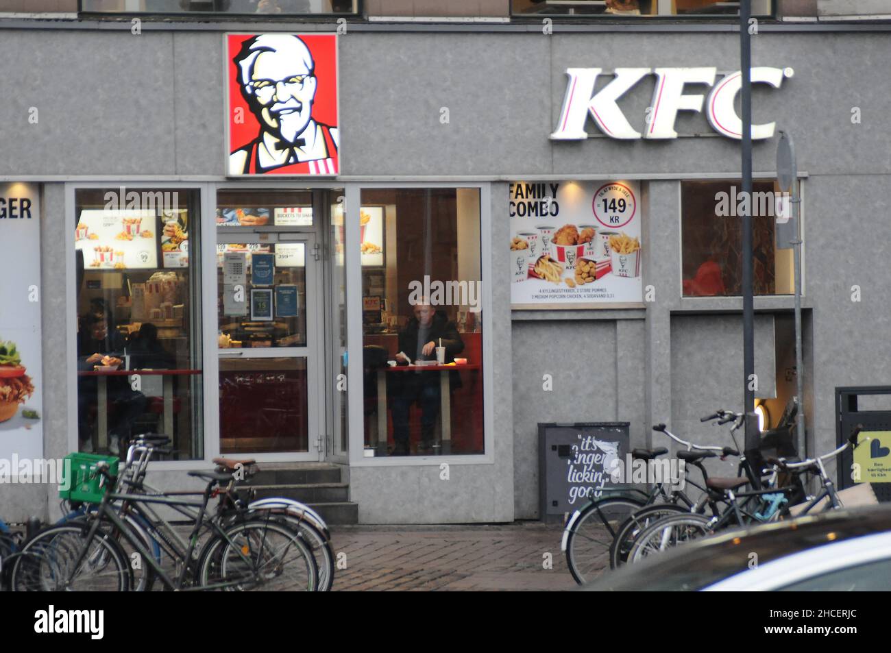Copenhagen/Denmark./28 December 2021/ American fast food chain ...