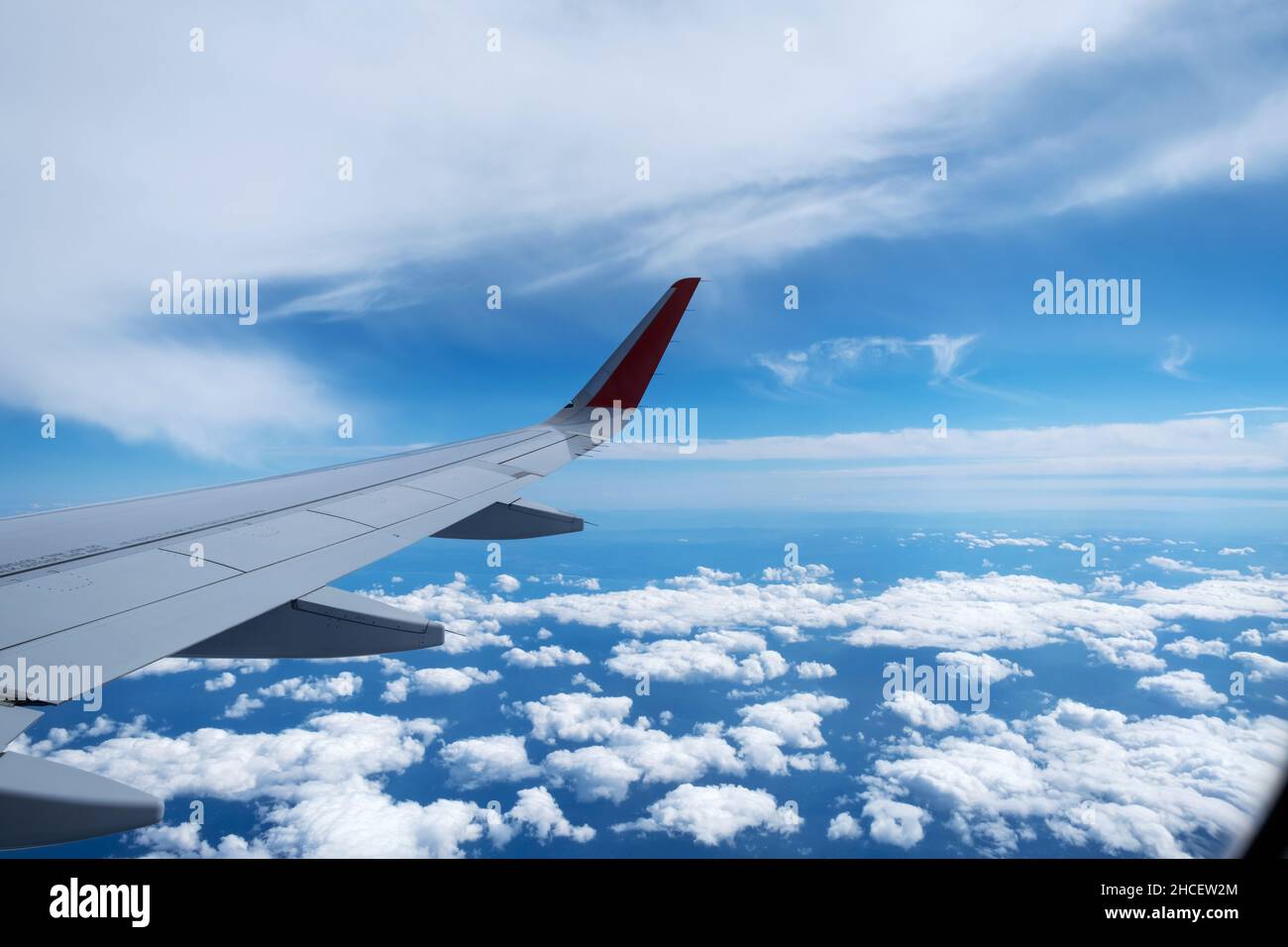 Aircraft jet porthole clouds view hi-res stock photography and images ...
