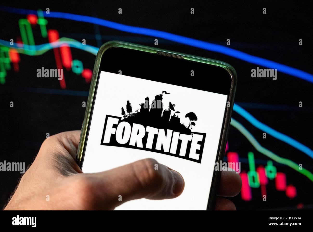 Fortnite logo hi-res stock photography and images - Alamy