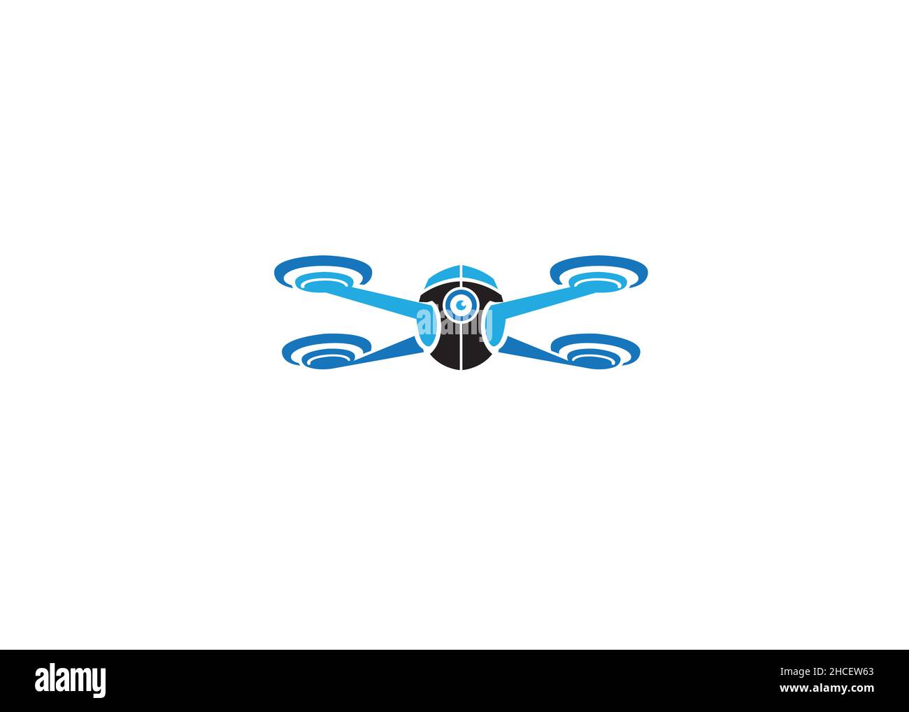 Creative Drone Logo Vector Machine Stock Vector Image & Art - Alamy