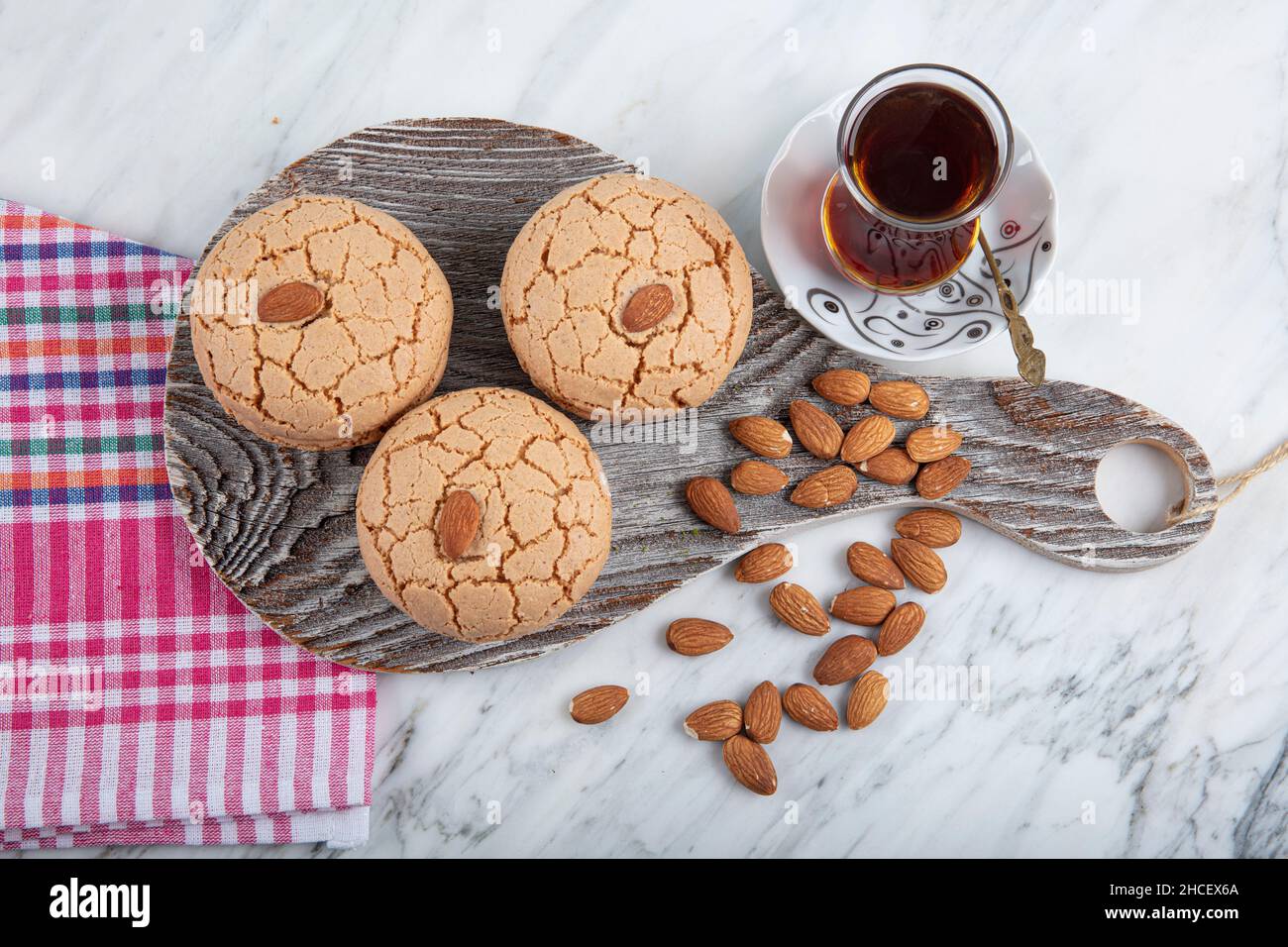 Bitter Almond Butter Cookies. Acibadem kurabiyesi is a traditional ...