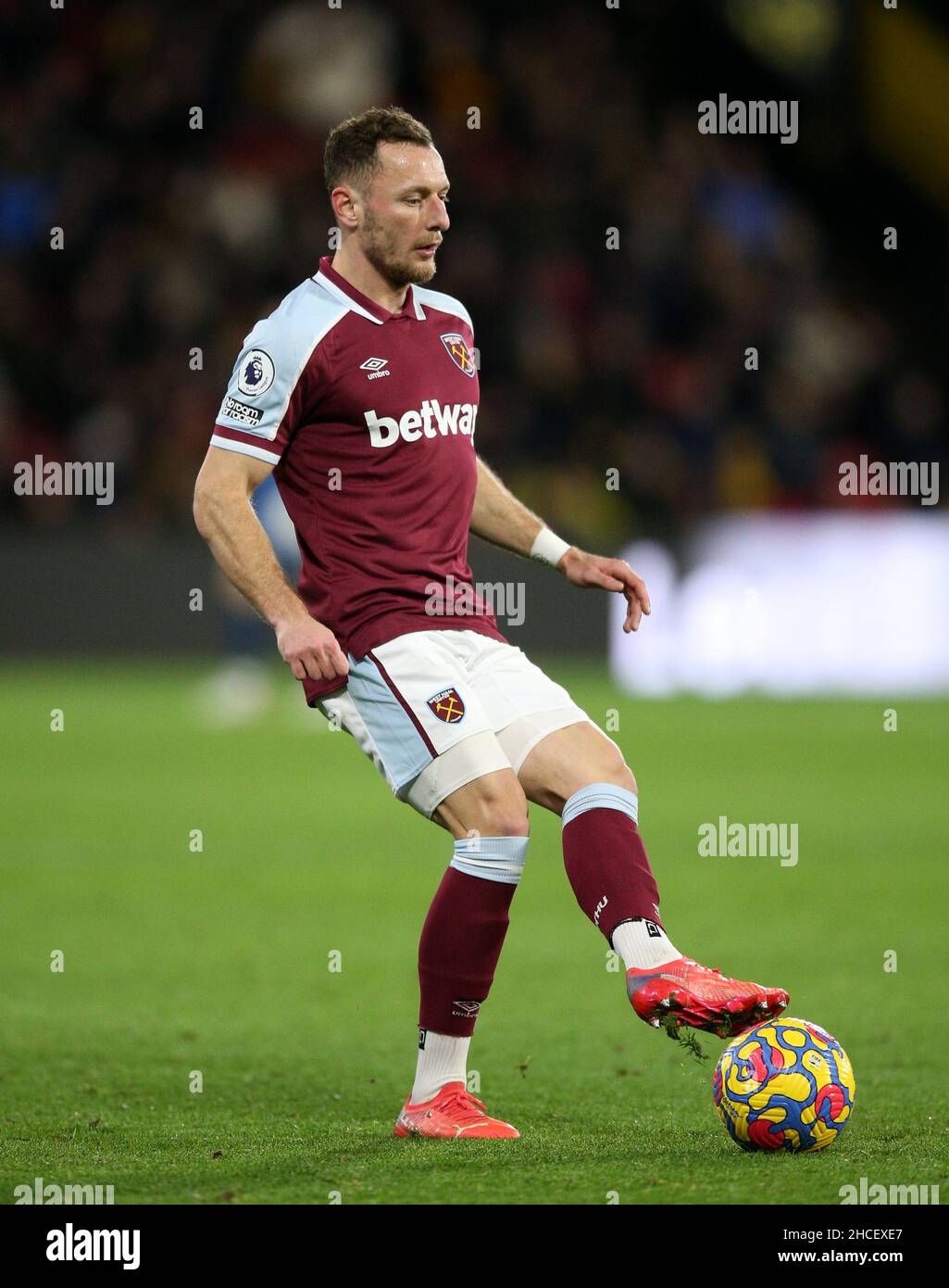 West Ham United's Vladimir Coufal during the Premier League match at ...