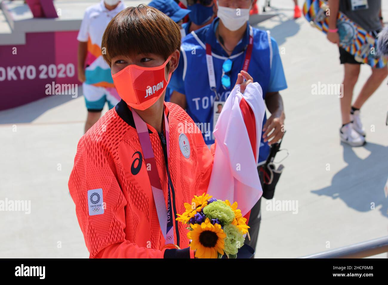 JULY 25th, 2021 - TOKYO, JAPAN: HORIGOME Yuto of Japan receives his ...