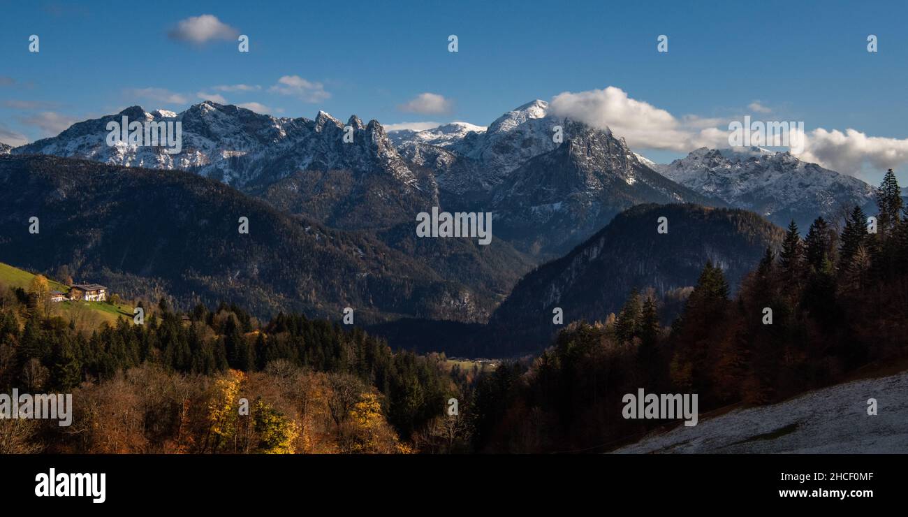autumn in the austrian alps Stock Photo - Alamy
