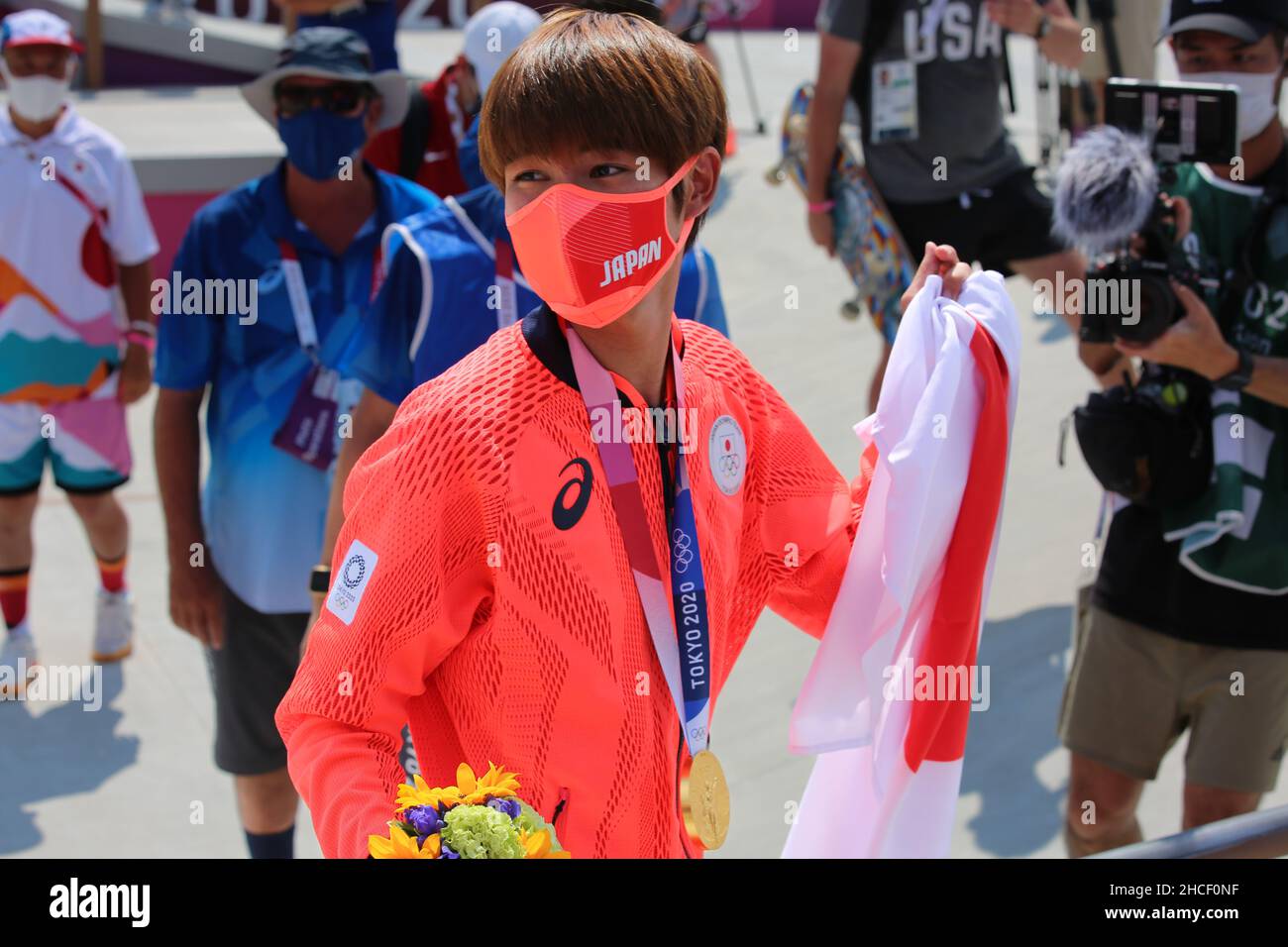 JULY 25th, 2021 - TOKYO, JAPAN: HORIGOME Yuto of Japan receives his ...