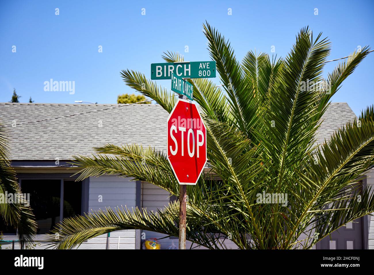 North fair oaks ave hi-res stock photography and images - Alamy