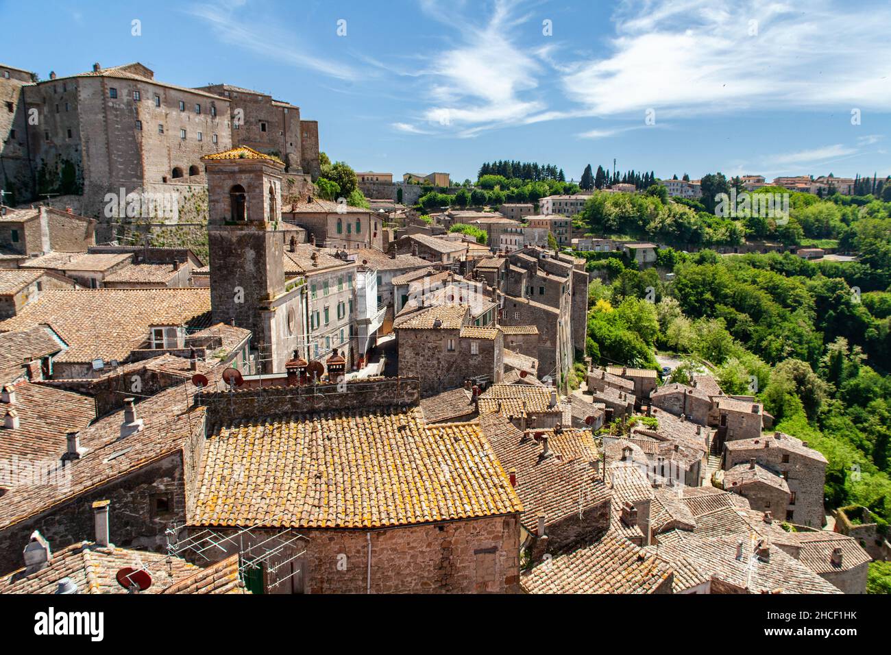 Sorano tuscany hi-res stock photography and images - Alamy