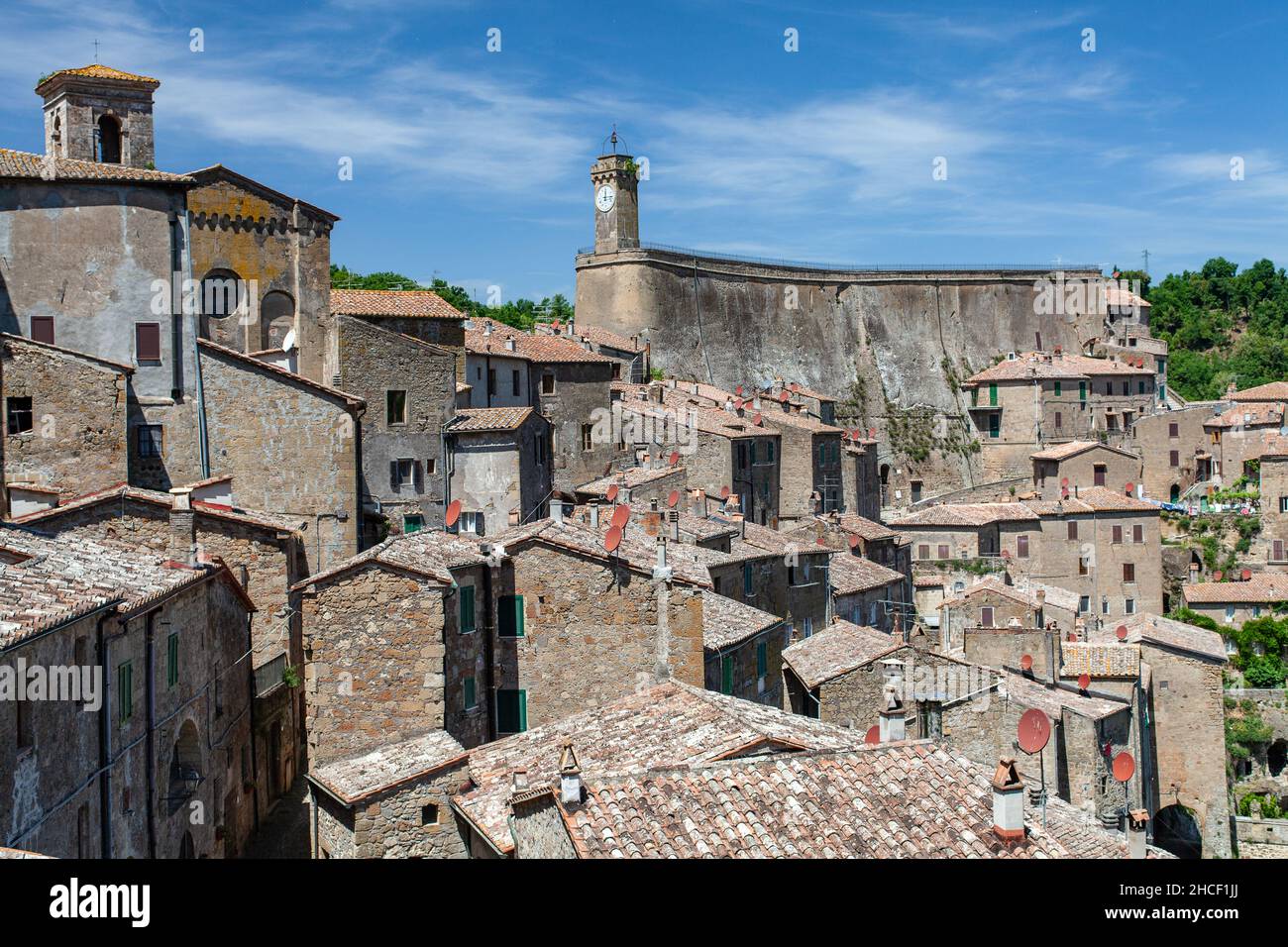 Sorano tuscany hi-res stock photography and images - Alamy