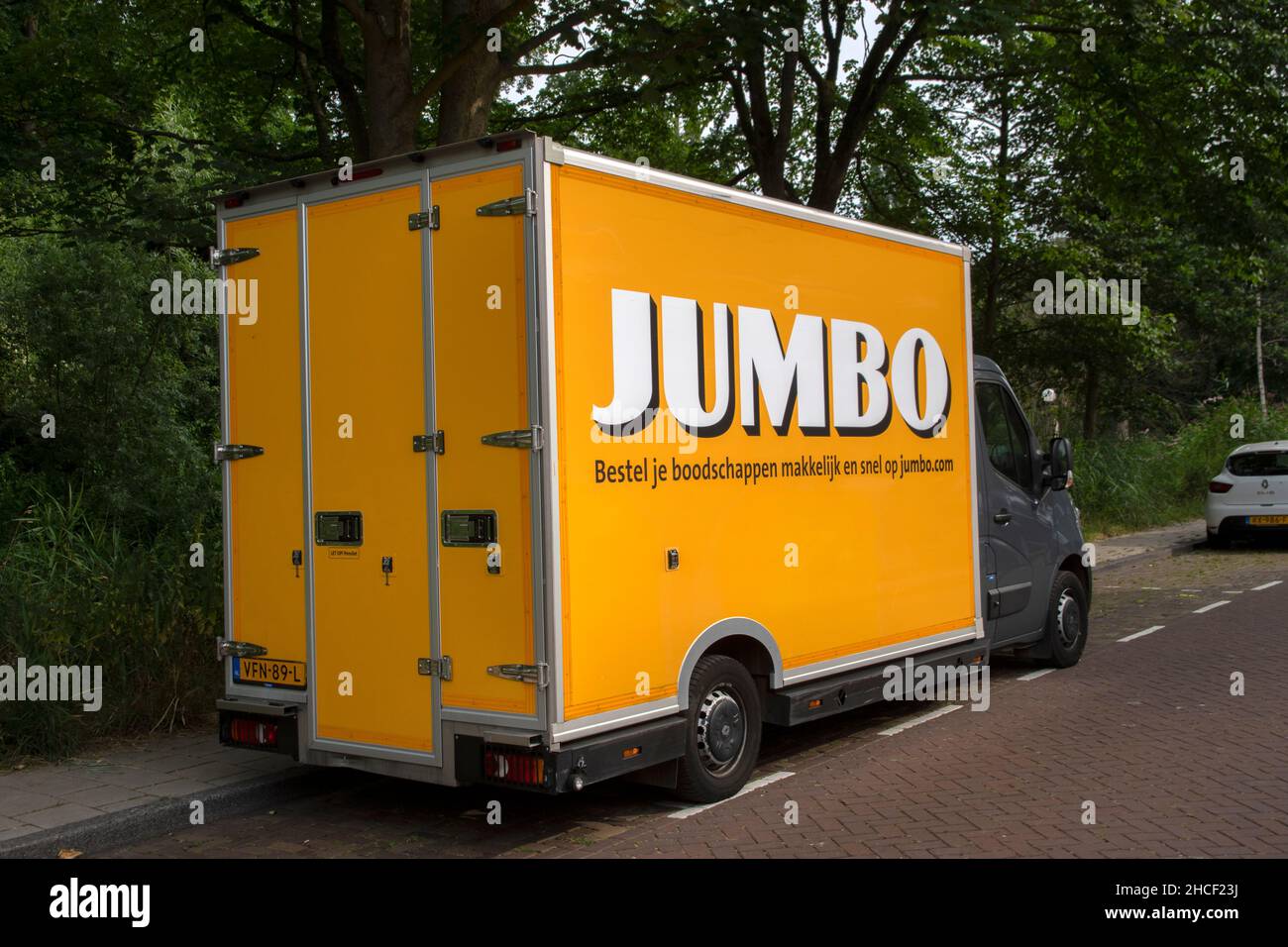 Jumbo Company Truck At Amsterdam The Netherlands 25-7-2021 Stock Photo ...