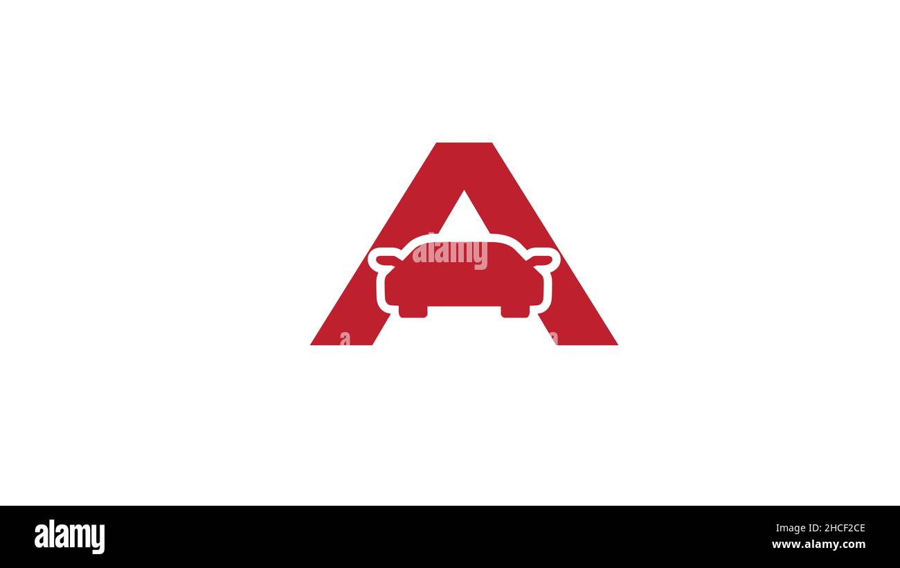 Car vehicle letter A logo vector design symbol Stock Vector Image & Art ...