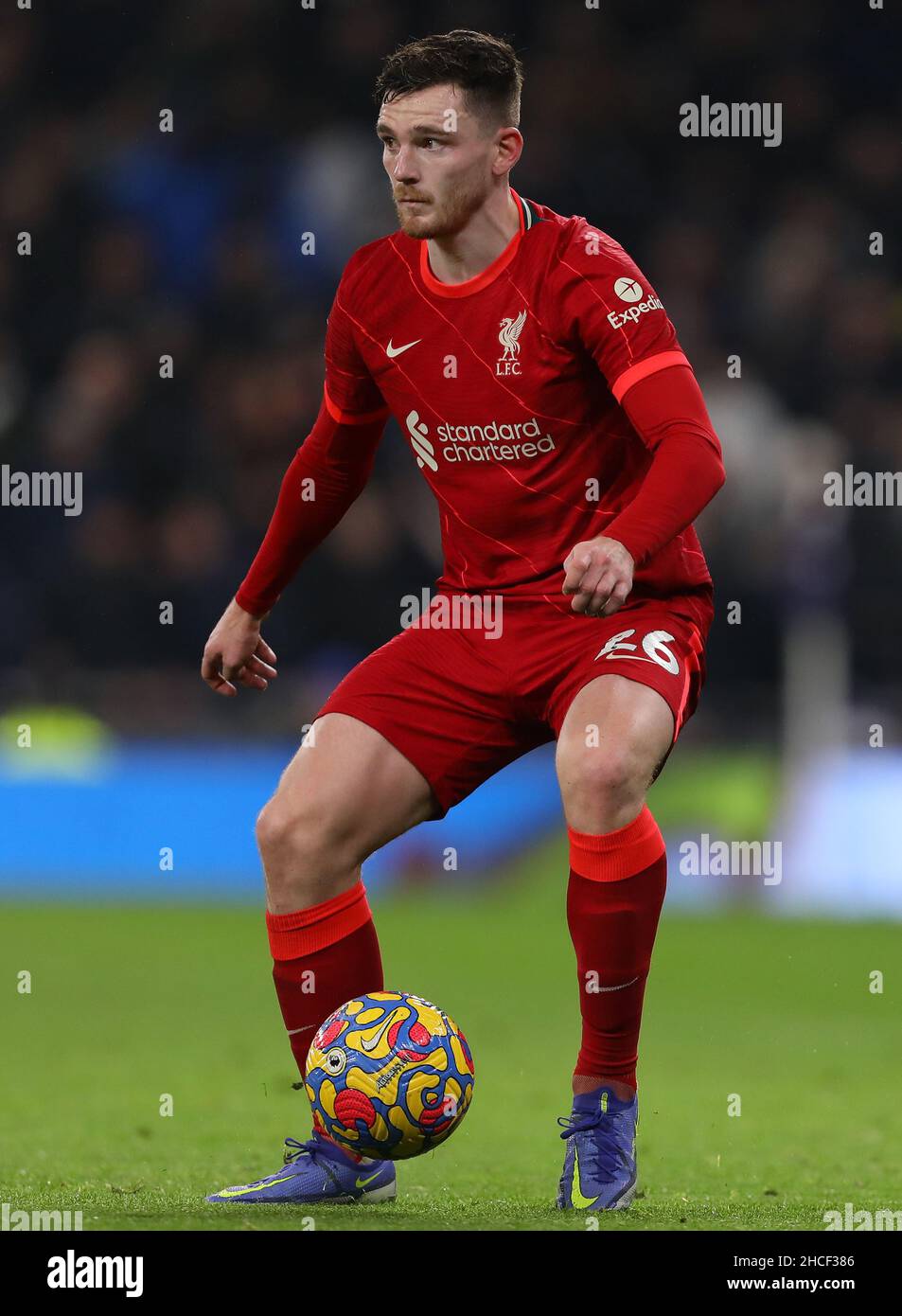 Andrew Robertson of Liverpool - Tottenham Hotspur v Liverpool, Premier ...