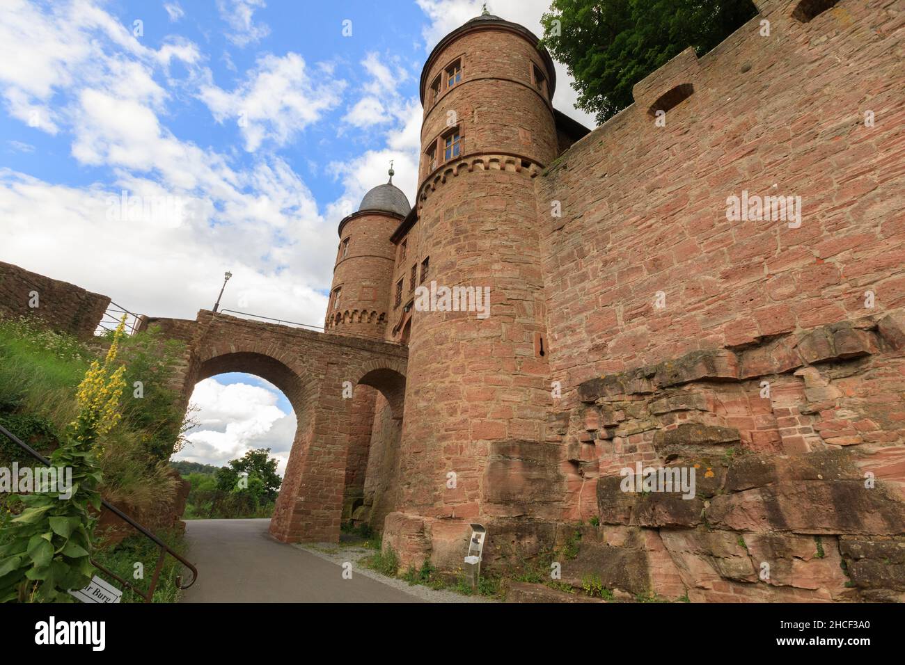 Wertheim, Germany : Burg Wertheim Stock Photo - Alamy