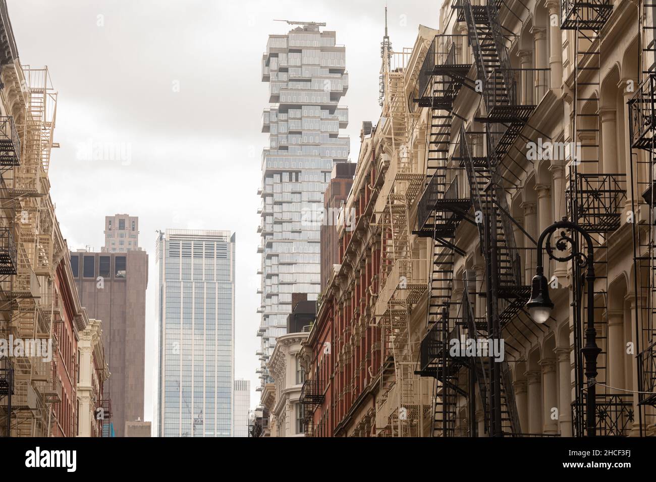 New york soho aerial hi-res stock photography and images - Alamy