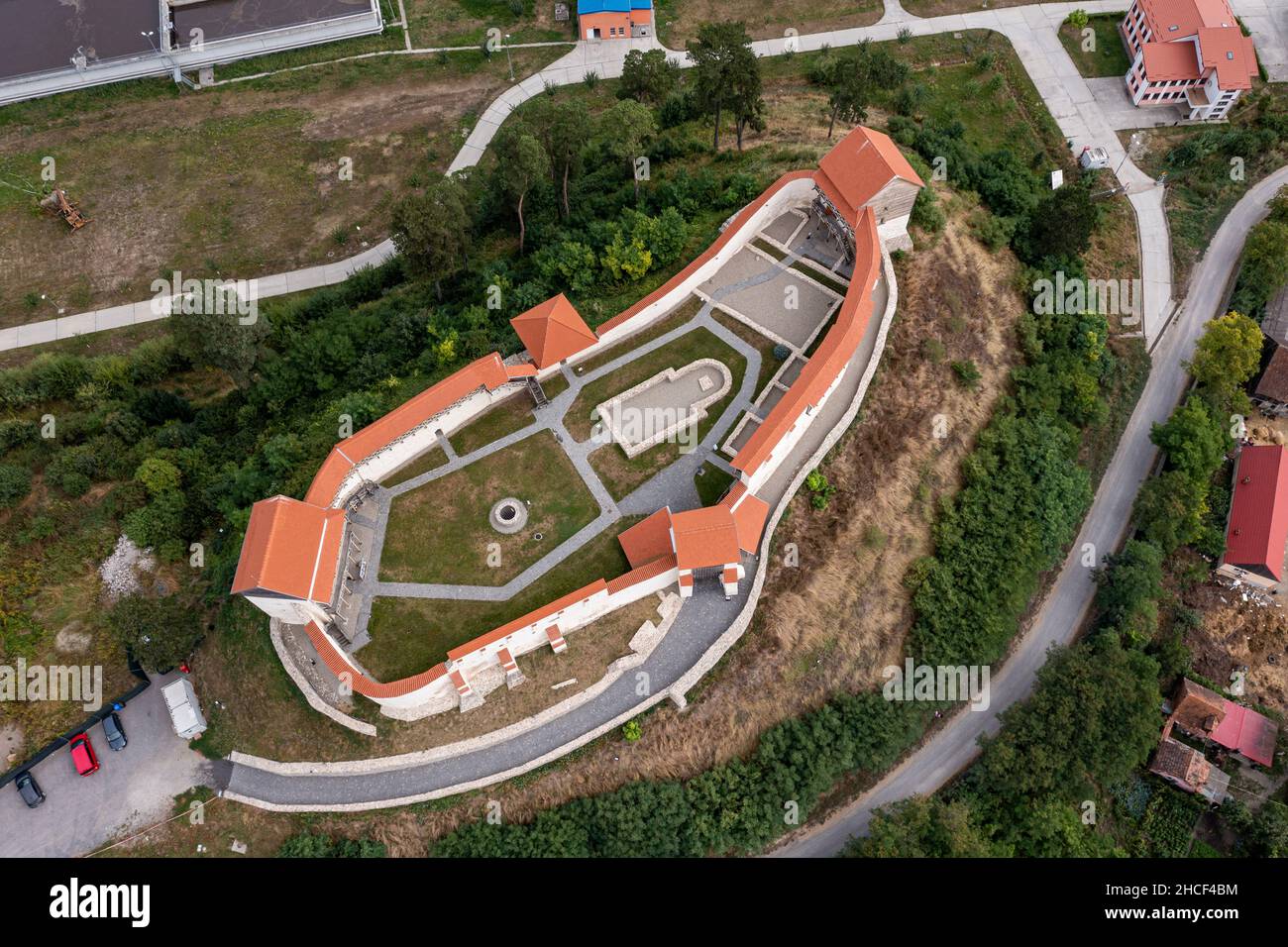 The Marienburg castle of Feldiora in Romania Stock Photo - Alamy