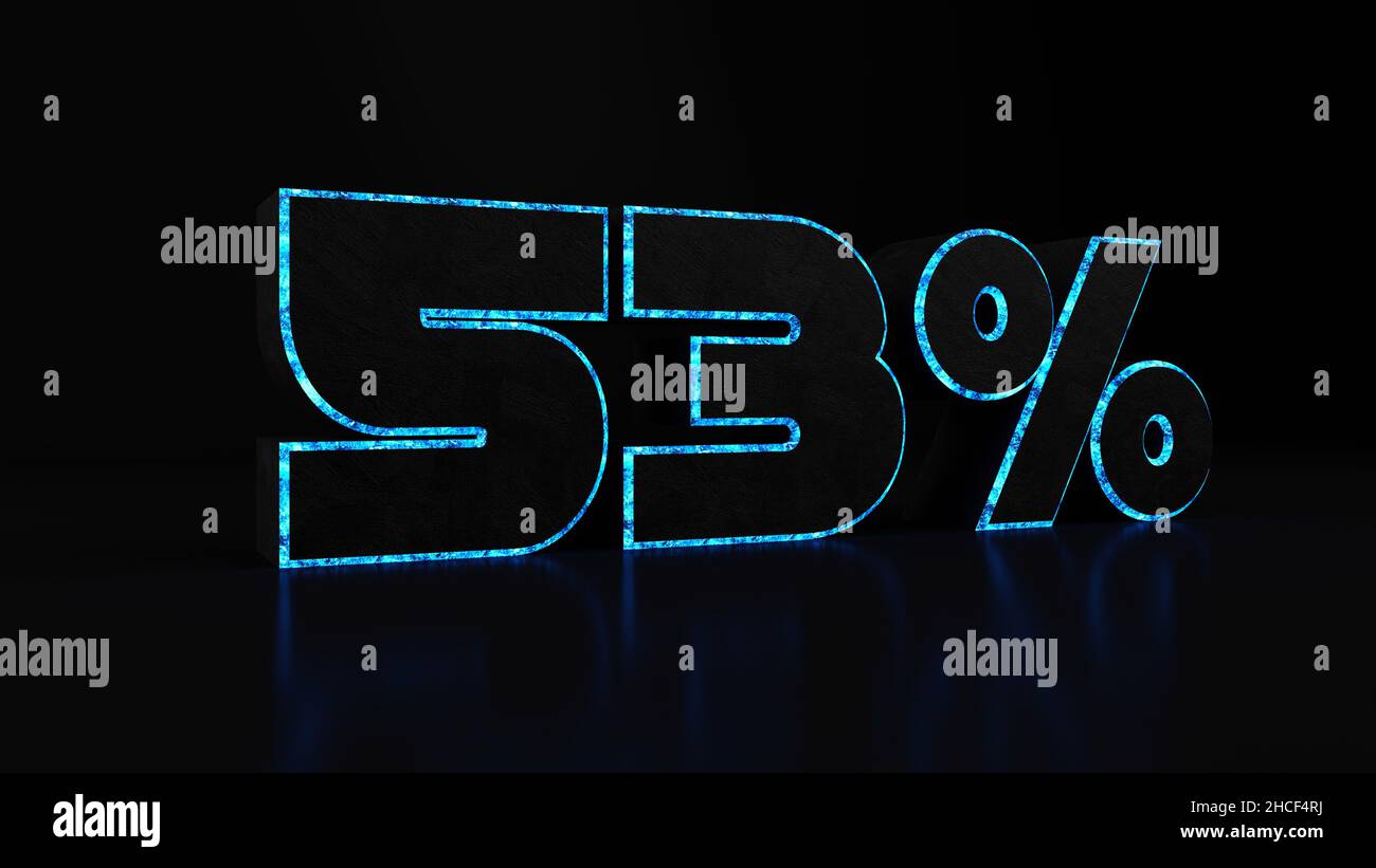 Number 53 in neon light hi-res stock photography and images - Alamy
