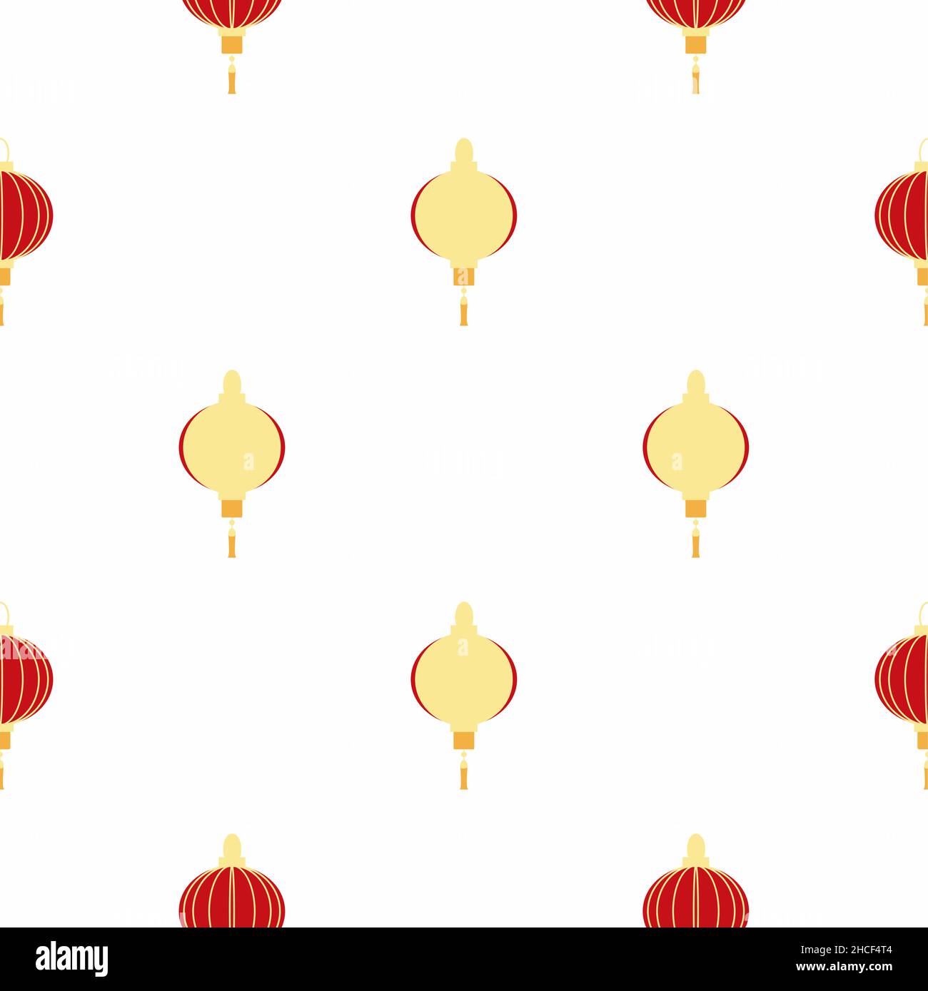 Chinese symbols seamless pattern. the coin with hieroglyphs, yin-yang ...