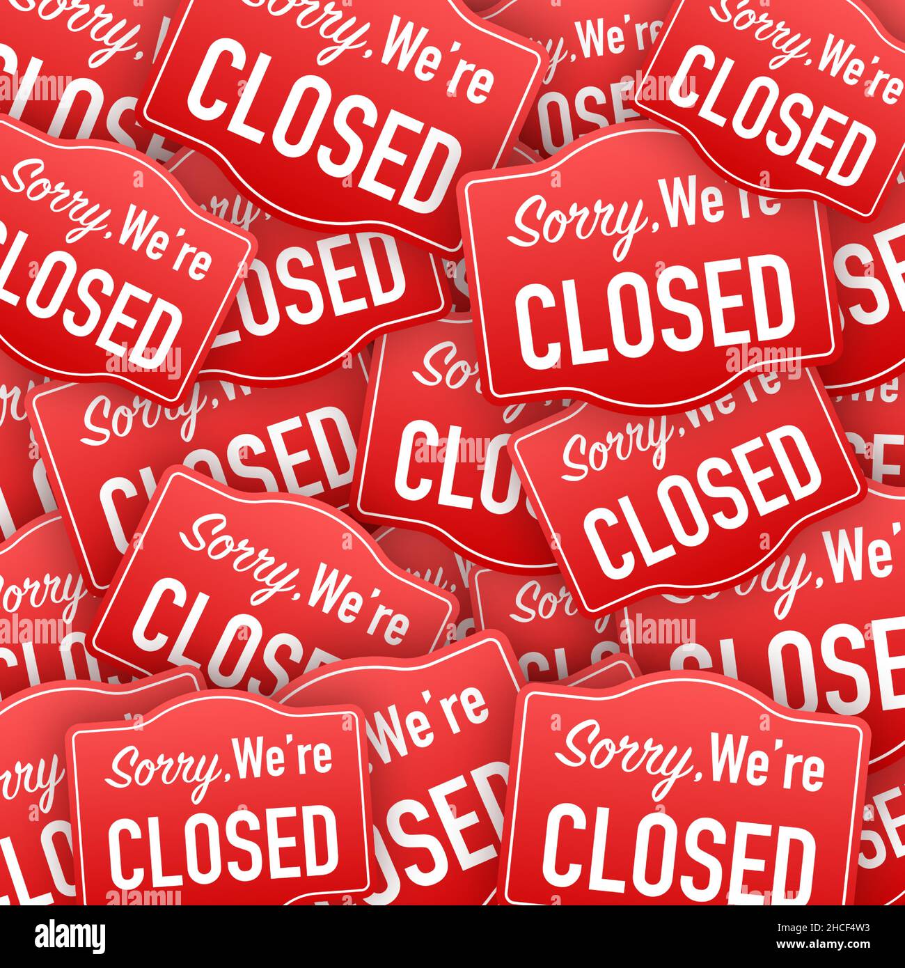 Warning sticker on front door Stock Vector Images - Alamy