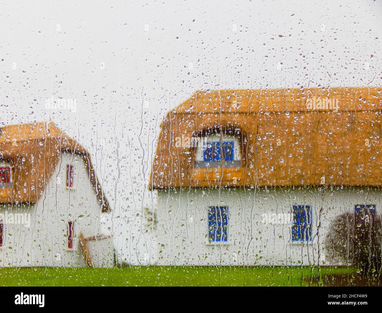 Typical Irish houses Stock Photo - Alamy