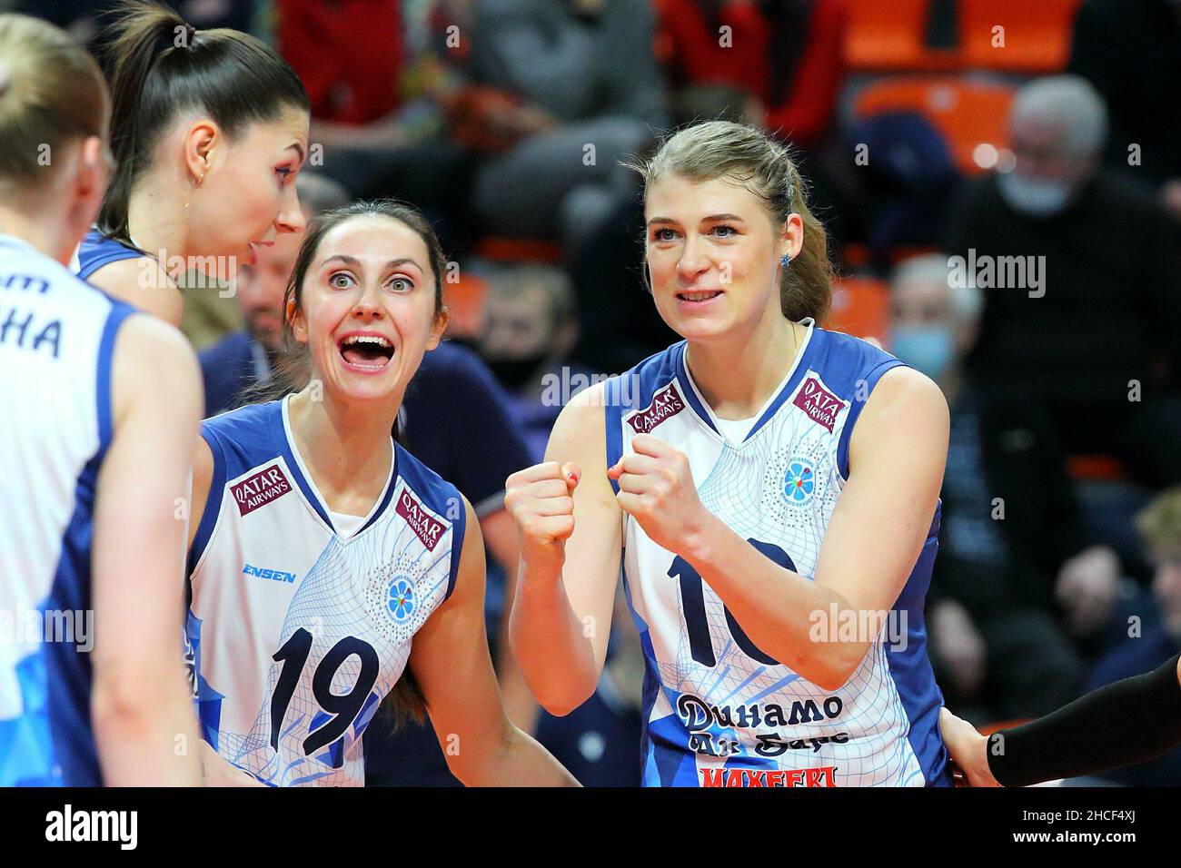 The Russian Federation. Saint Petersburg. Volleyball. Akhvlediani Cup. VK Lokomotiv Kaliningrad ...