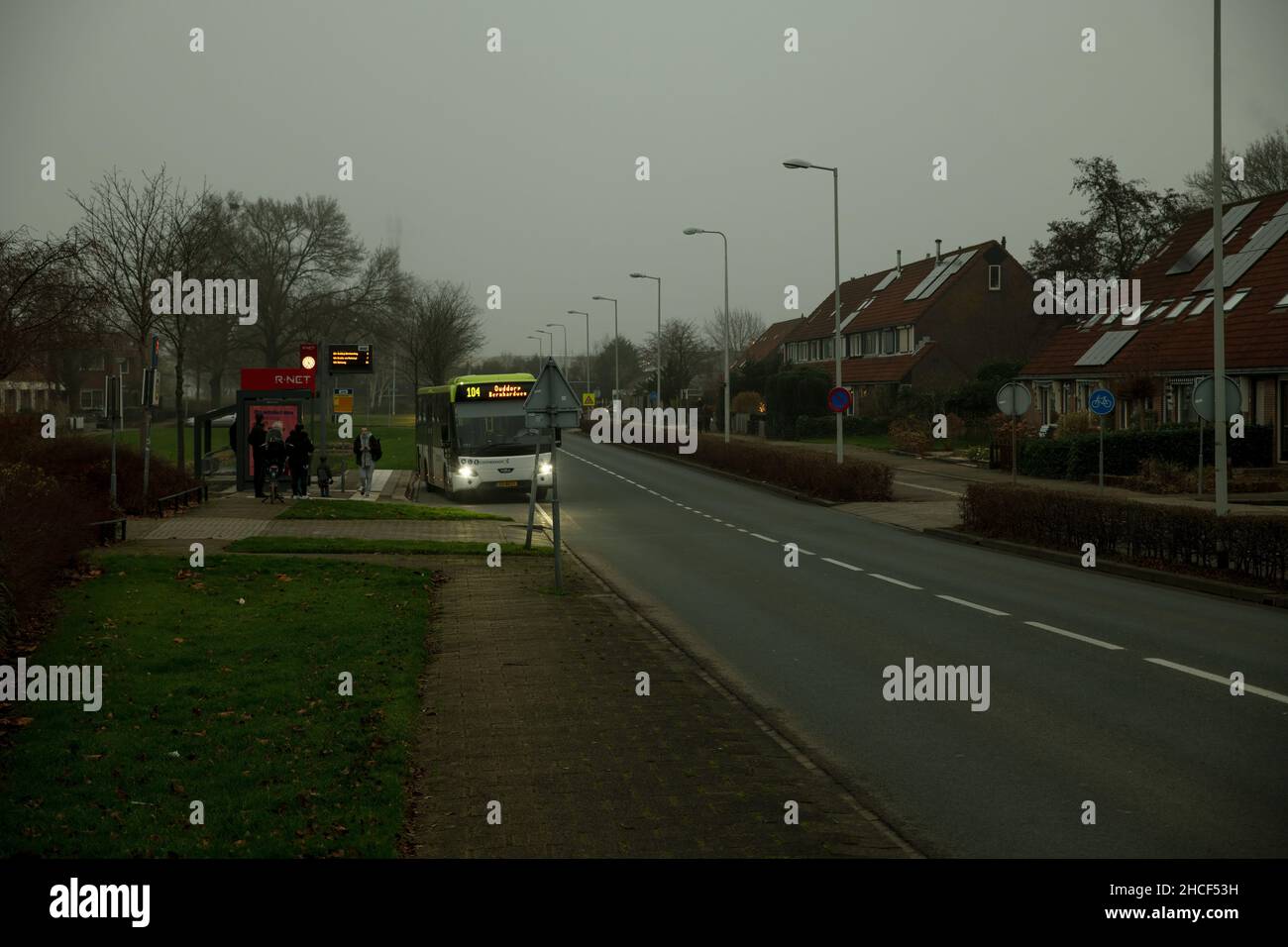 Wating bus stop hi-res stock photography and images - Alamy