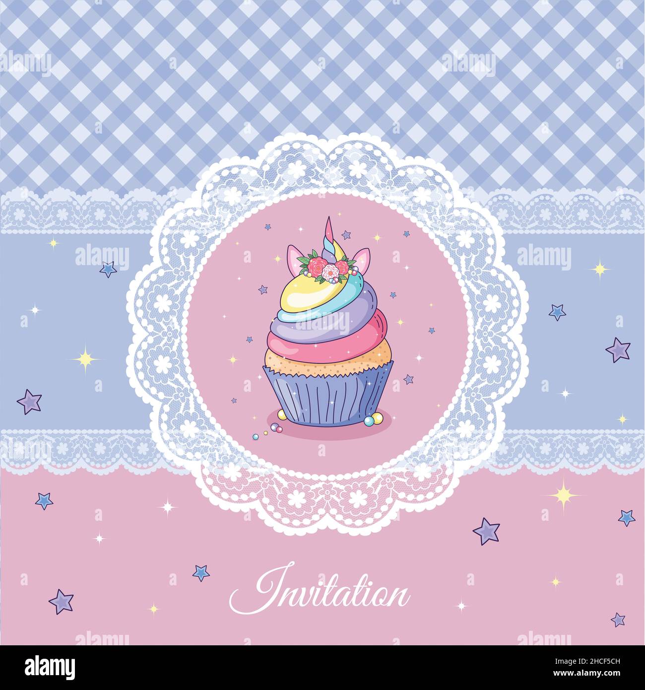 Cupcake drawing hi-res stock photography and images - Alamy