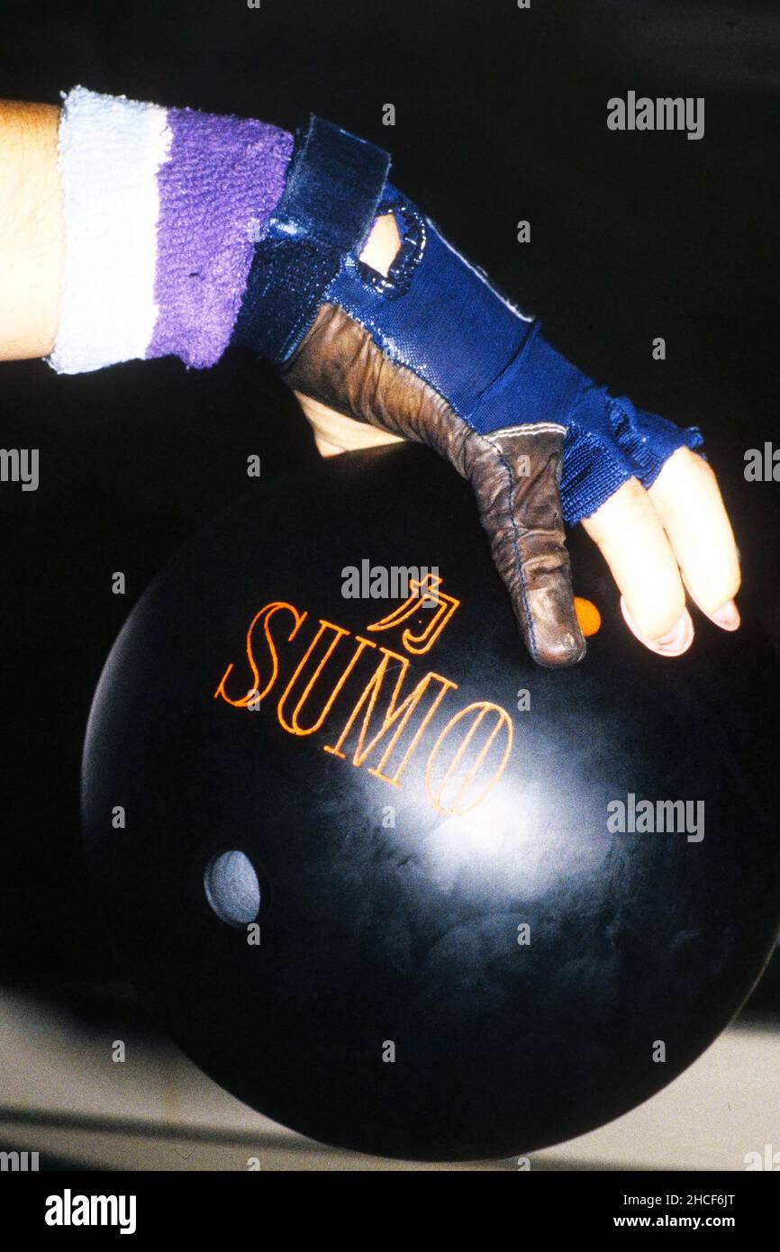 Archives 90oes: Bowling players, Lyon, France, 1995 Stock Photo - Alamy