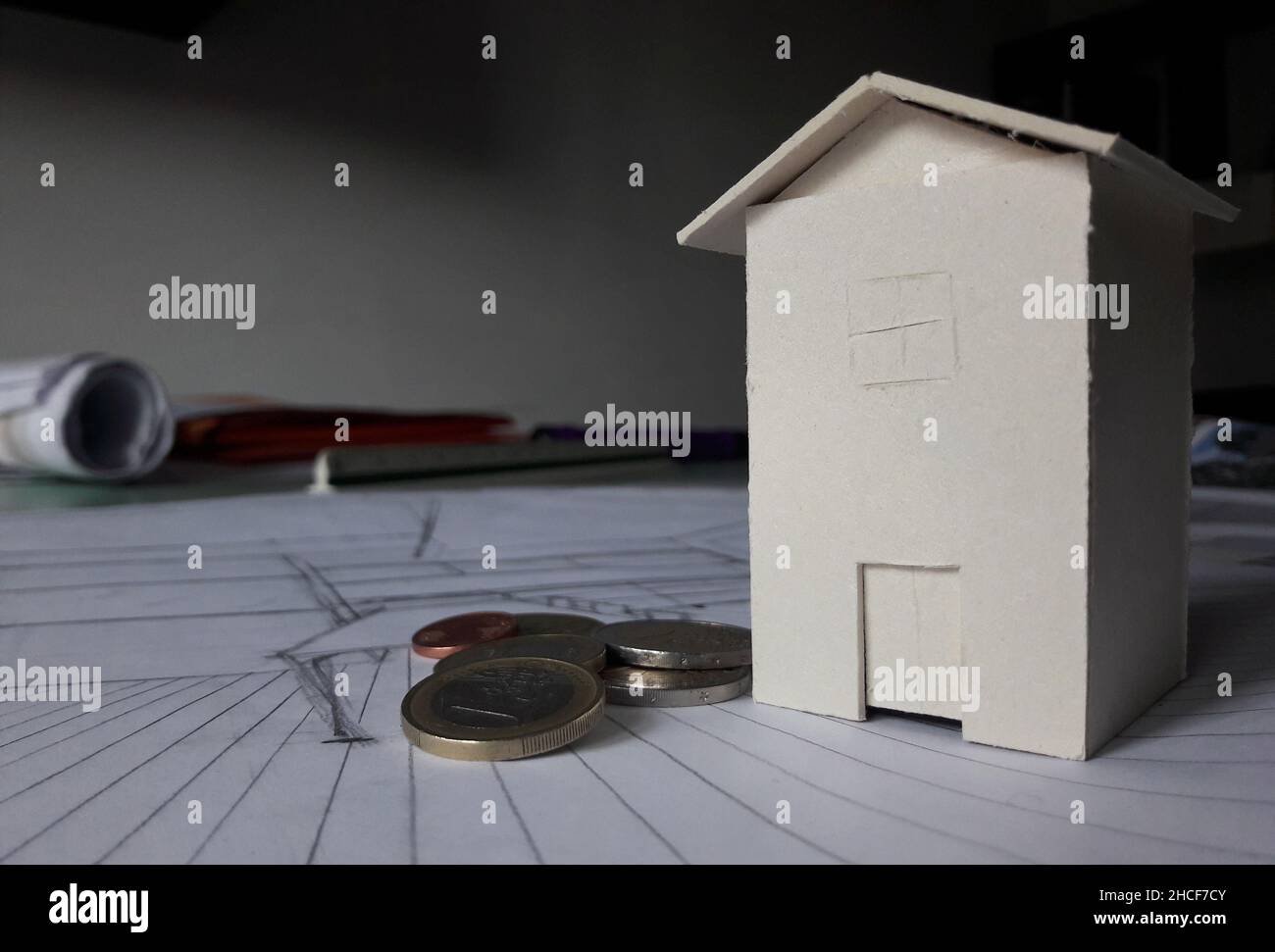 Architect model cardboard hi-res stock photography and images - Alamy