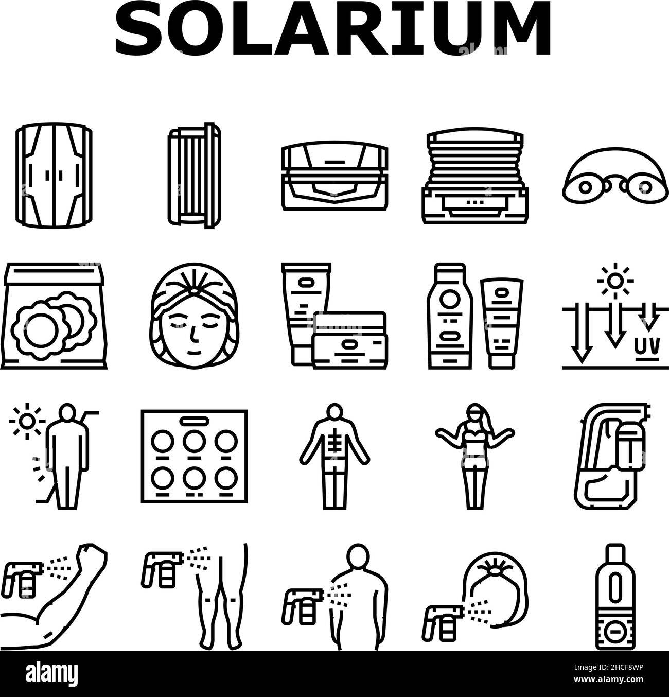 Solarium machine Black and White Stock Photos & Images - Alamy