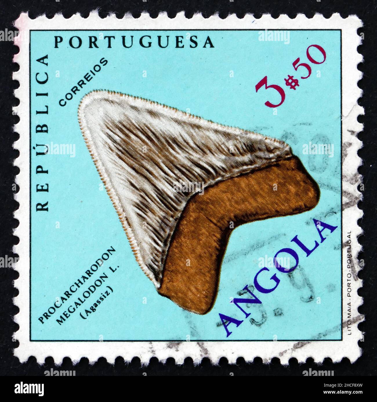 PORTUGUESE ANGOLA - CIRCA 1970: a stamp printed in the Portuguese ...