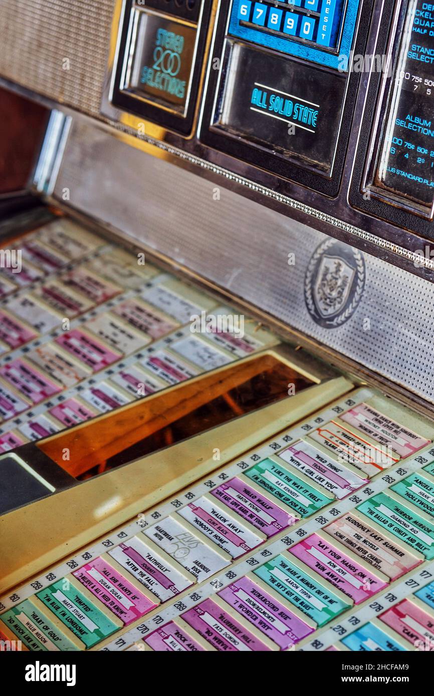 1950 jukebox hi-res stock photography and images - Alamy