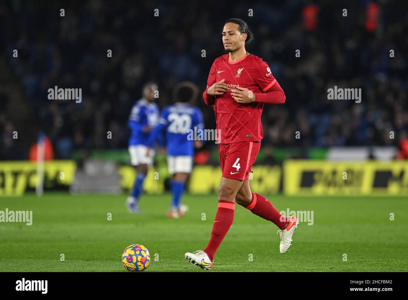 Virgil van Dijk #4 of Liverpool during the game Stock Photo - Alamy