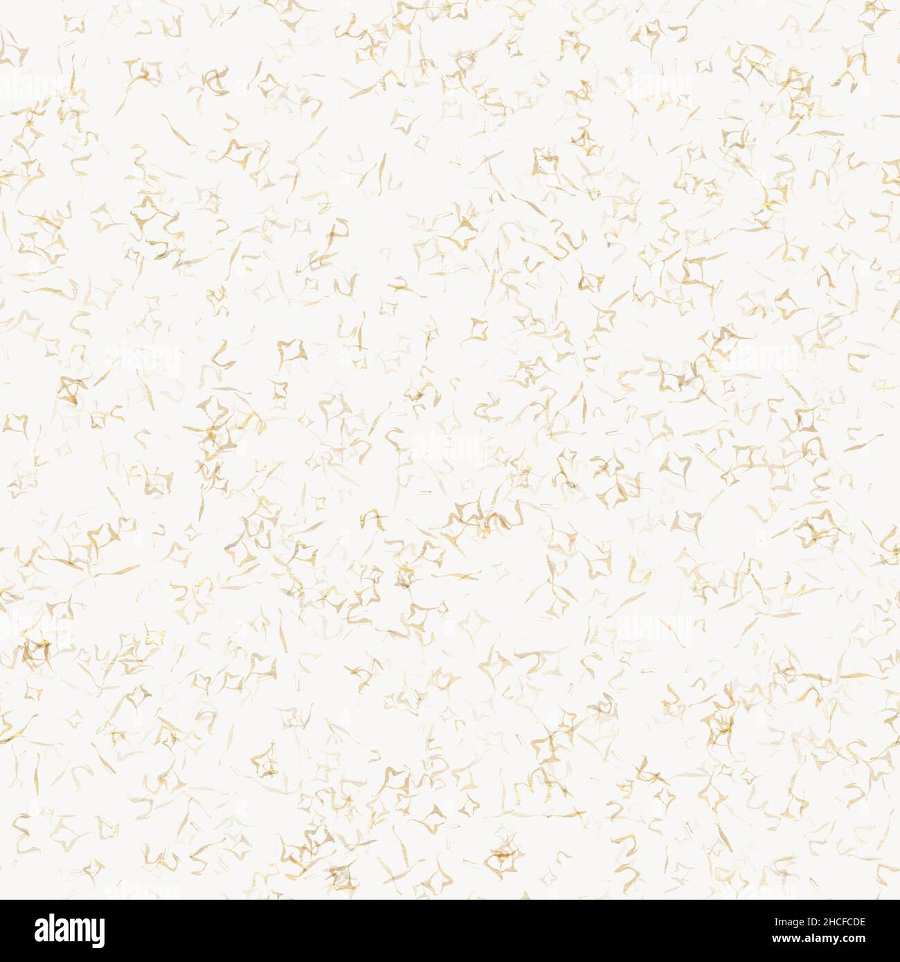 Handmade white gold metallic rice sprinkles paper texture. Seamless ...