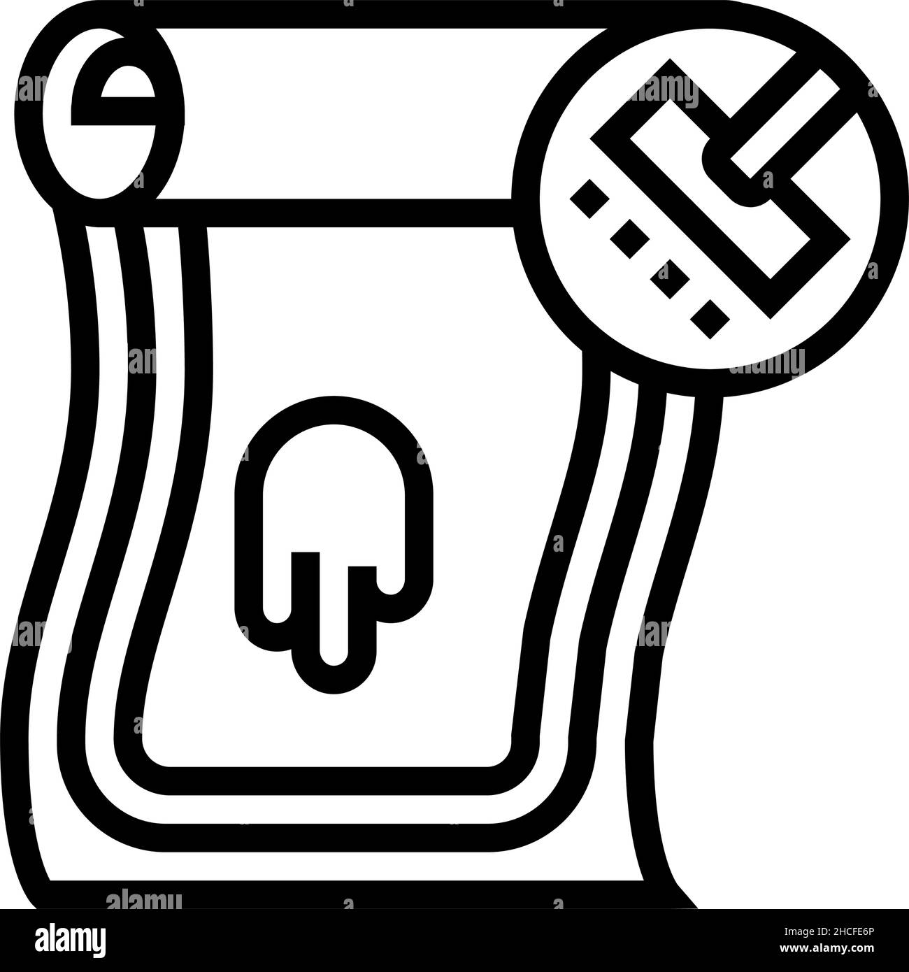 carpet cleaning line icon vector illustration Stock Vector Image & Art ...