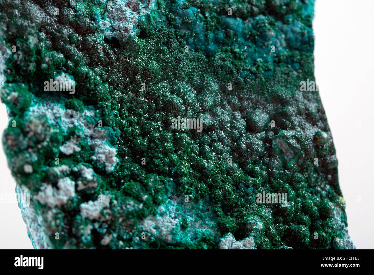 malachite mineral specimen stone rock geology gem crystal Stock Photo ...
