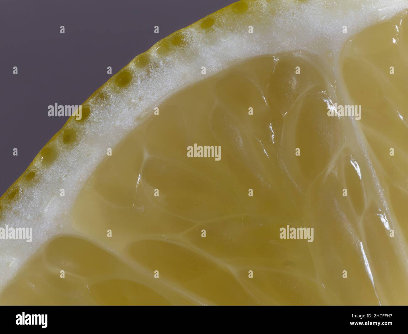 Macro photo of a lemon Stock Photo - Alamy