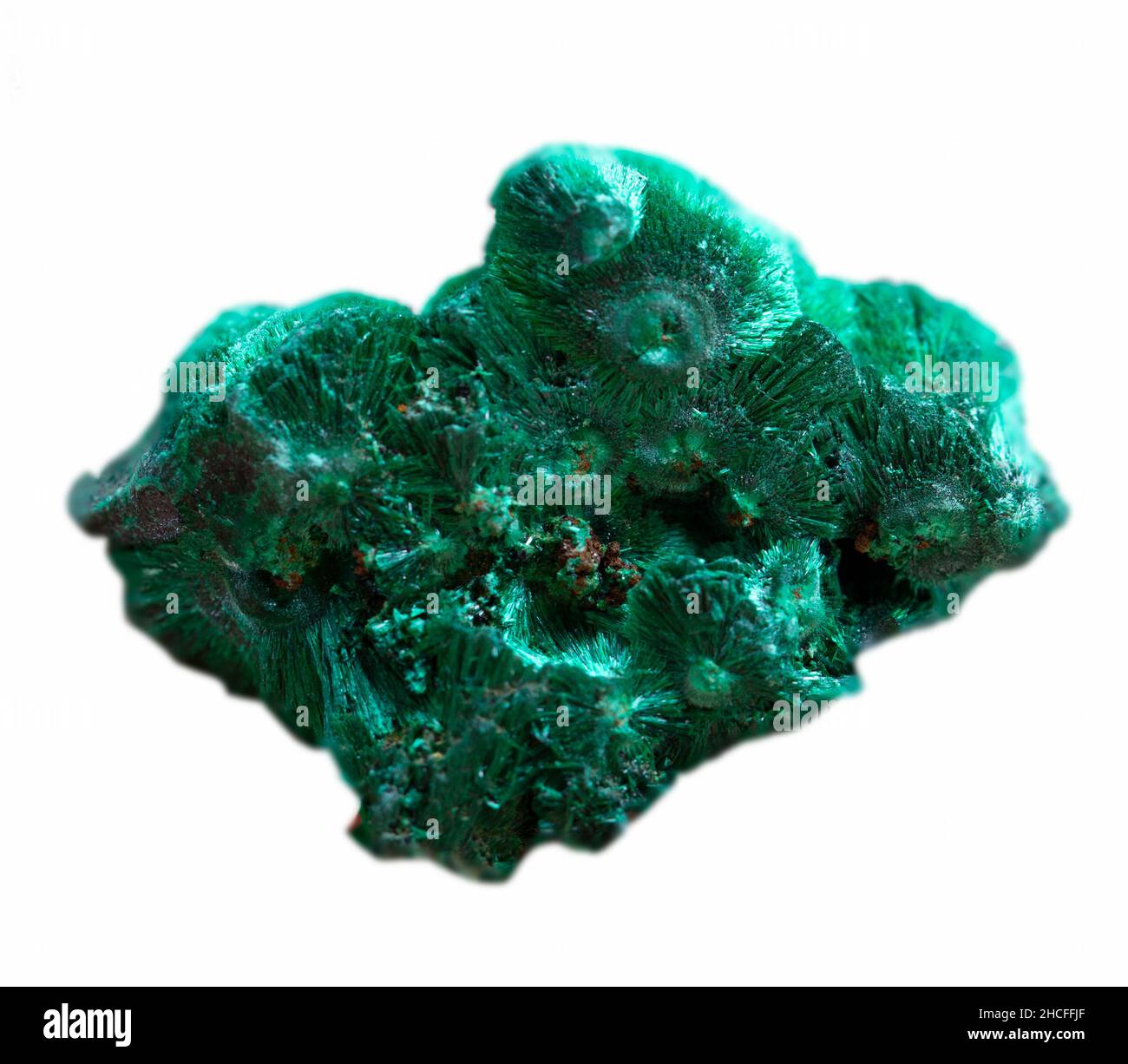 malachite mineral specimen stone rock geology gem crystal Stock Photo ...