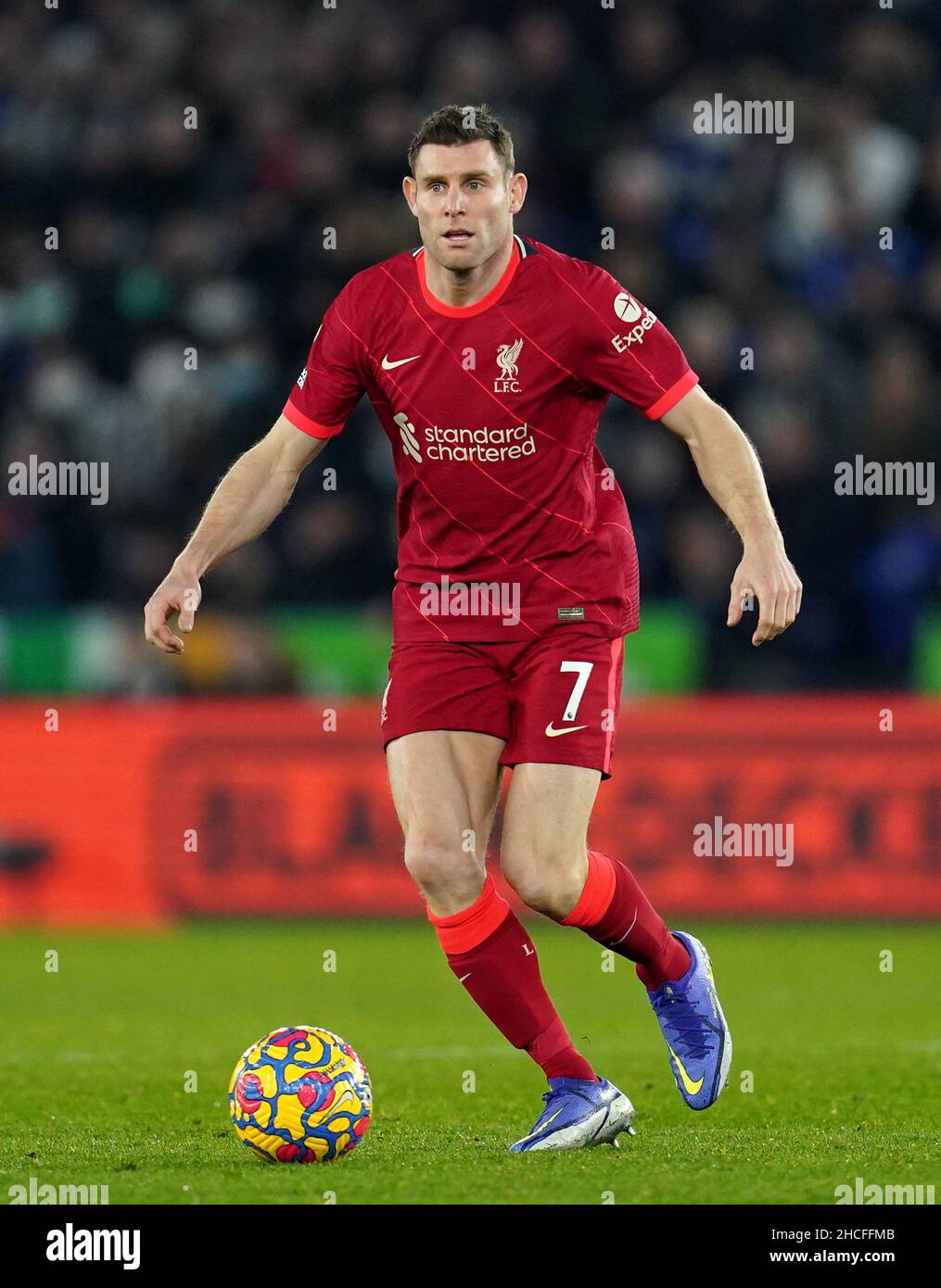 James milner liverpool leicester hi-res stock photography and images ...