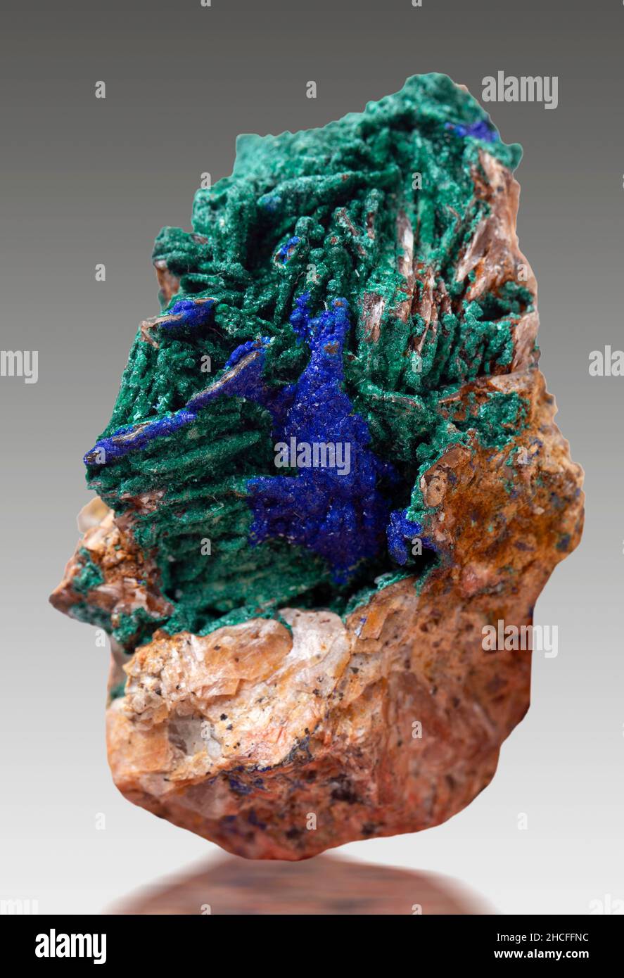 malachite mineral specimen stone rock geology gem crystal Stock Photo ...