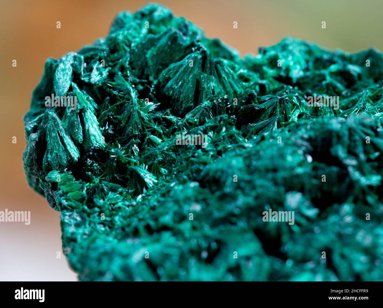 malachite mineral specimen stone rock geology gem crystal Stock Photo ...