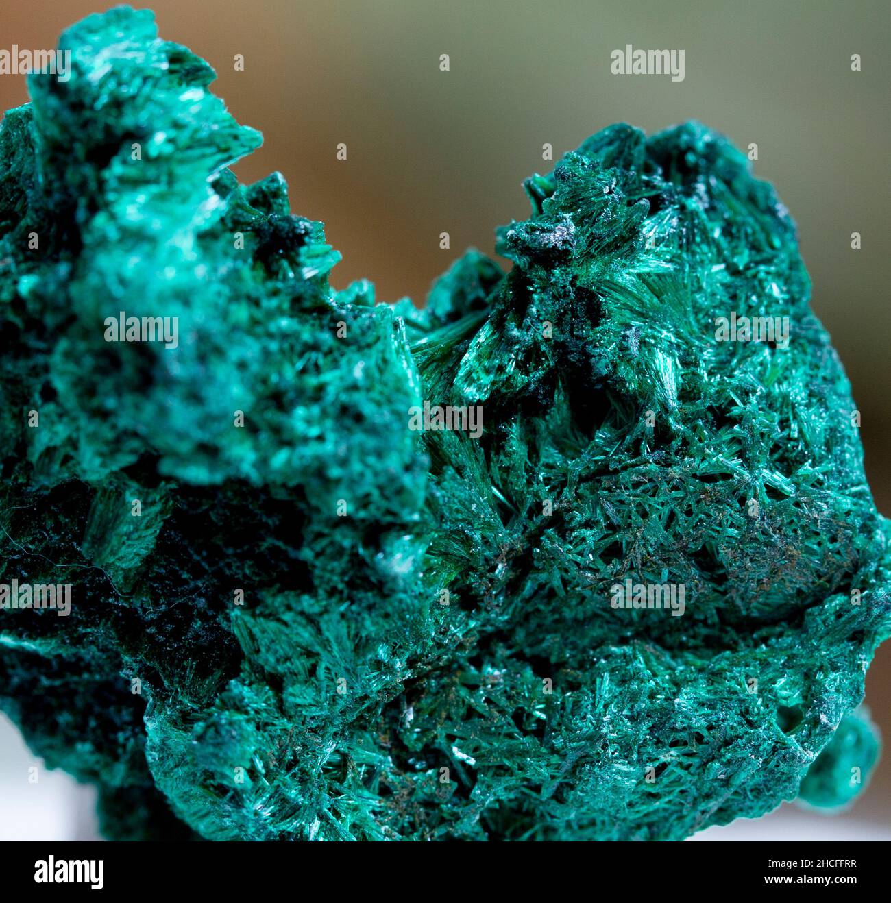 malachite mineral specimen stone rock geology gem crystal Stock Photo ...