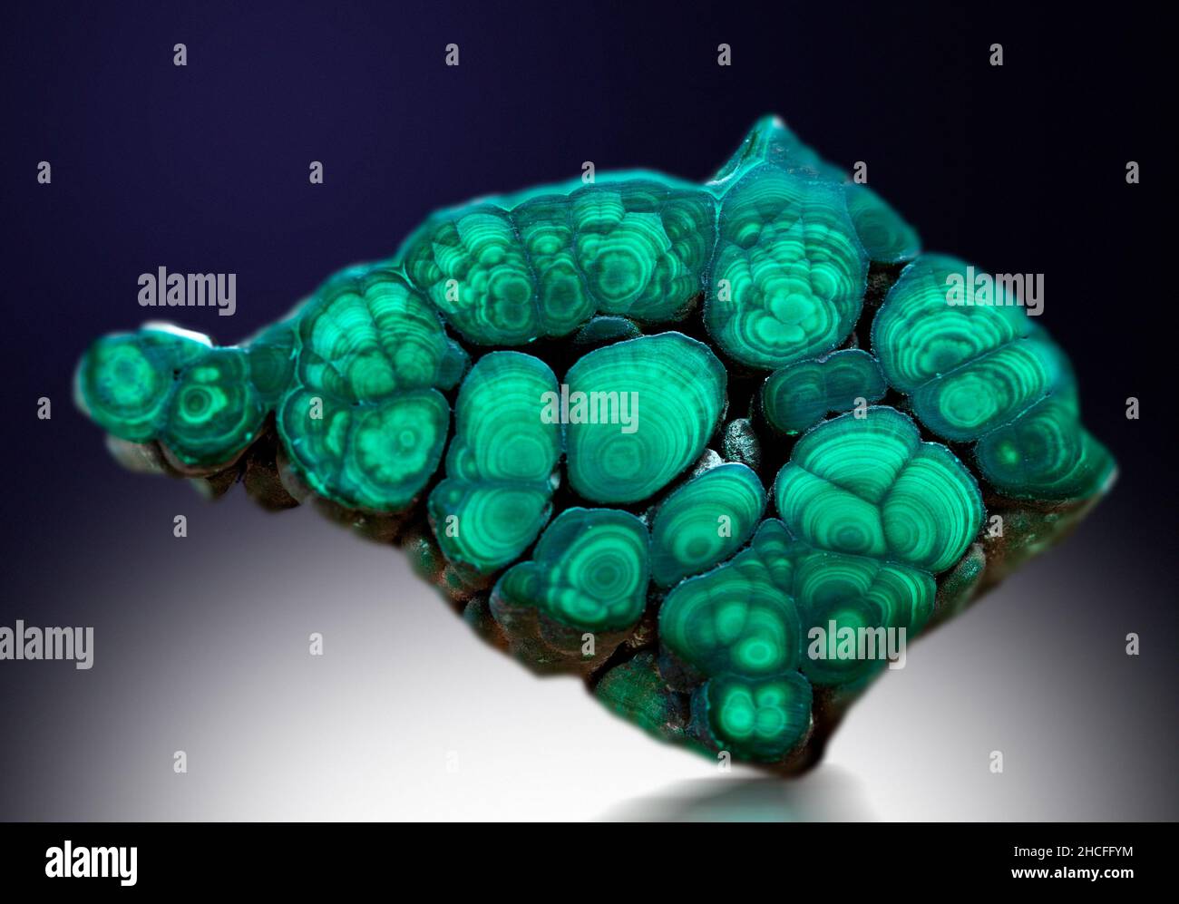 malachite mineral specimen stone rock geology gem crystal Stock Photo ...