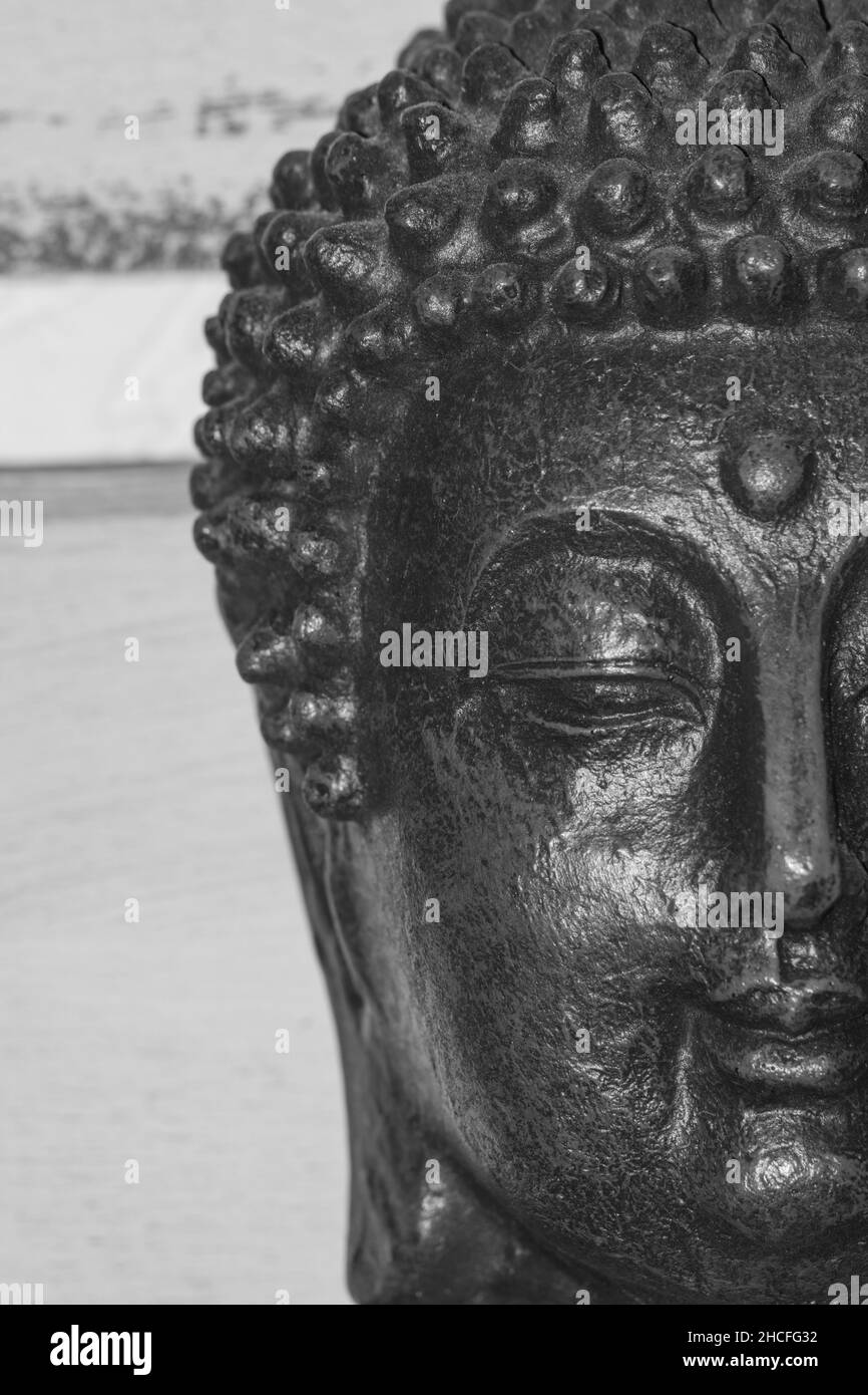 Religious art religion vertical Black and White Stock Photos & Images ...