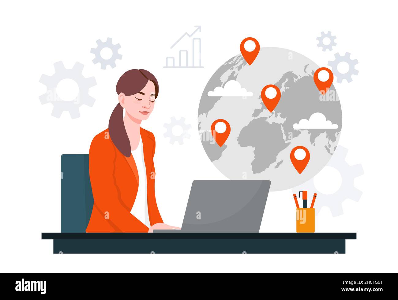Concept of globalization Stock Vector Image & Art - Alamy